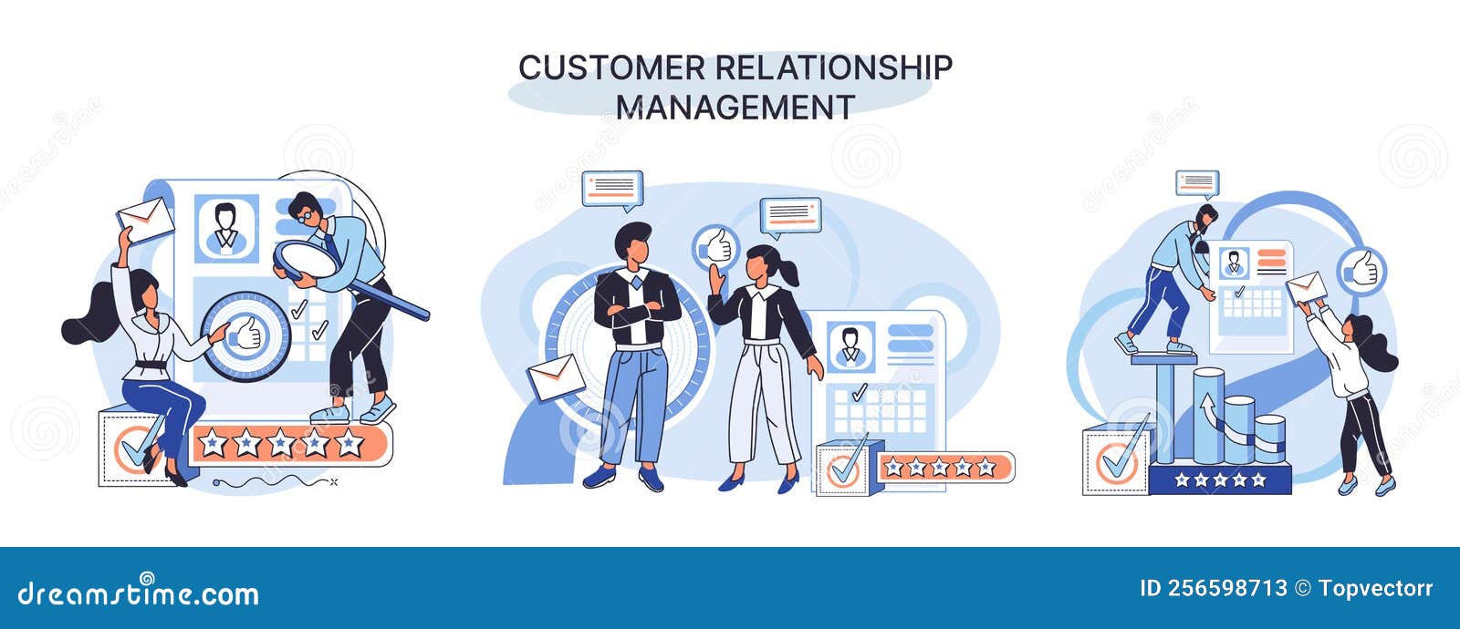 CRM Metaphor. Customer Relationship Management. Application Software ...