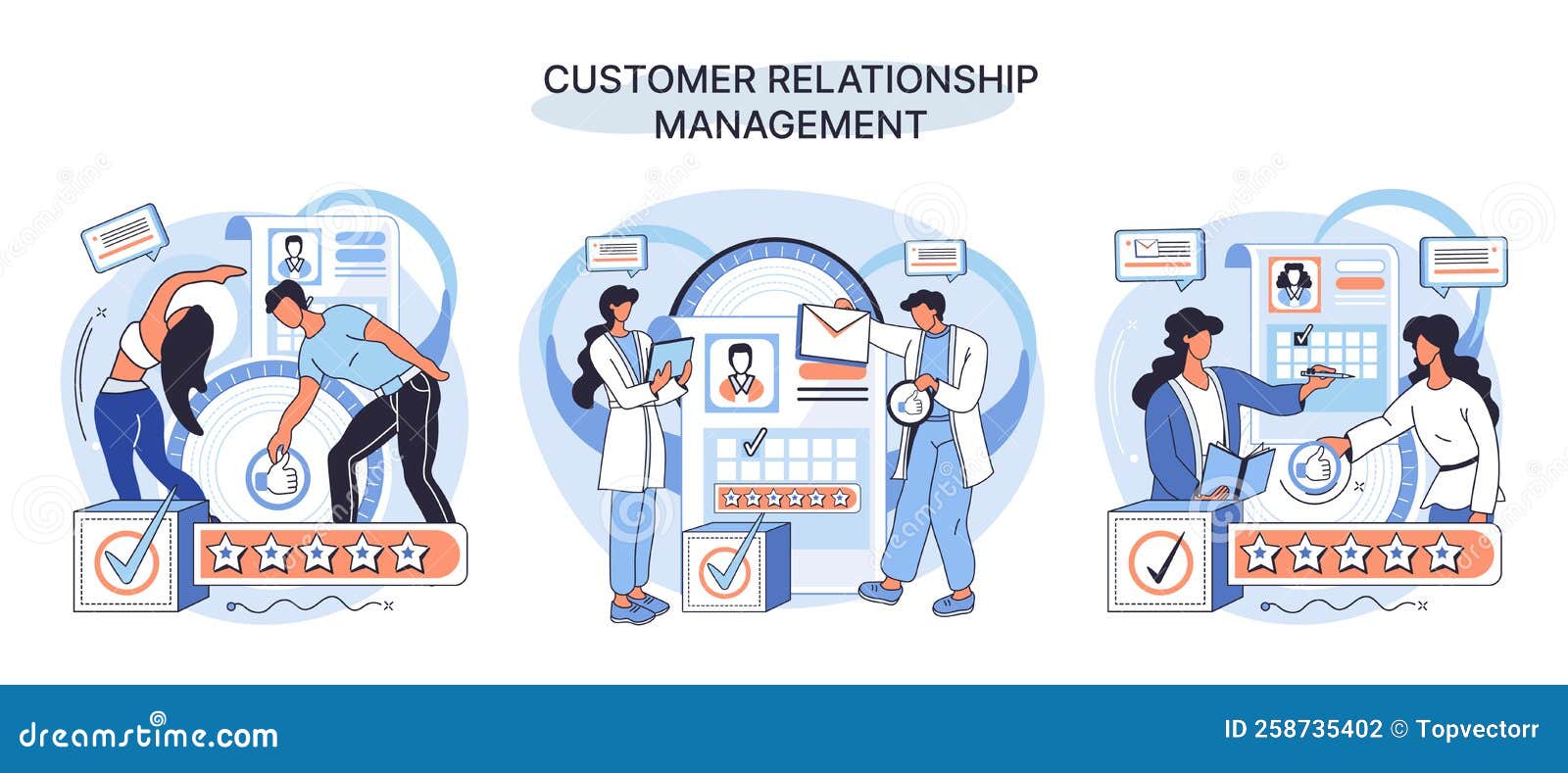 CRM Metaphor. Customer Relationship Management. Application Software ...