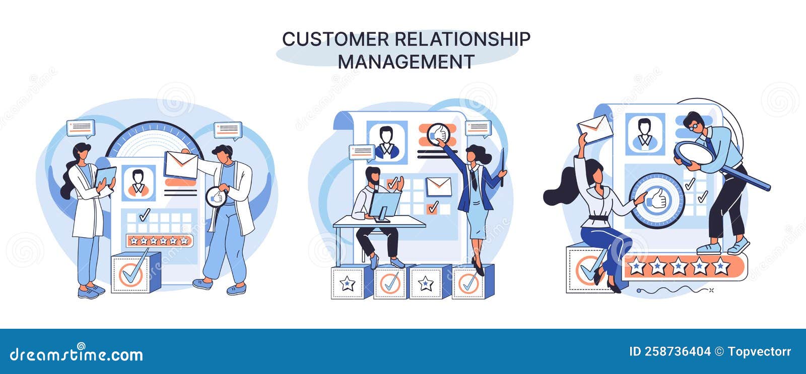 CRM Metaphor. Customer Relationship Management. Application Software ...