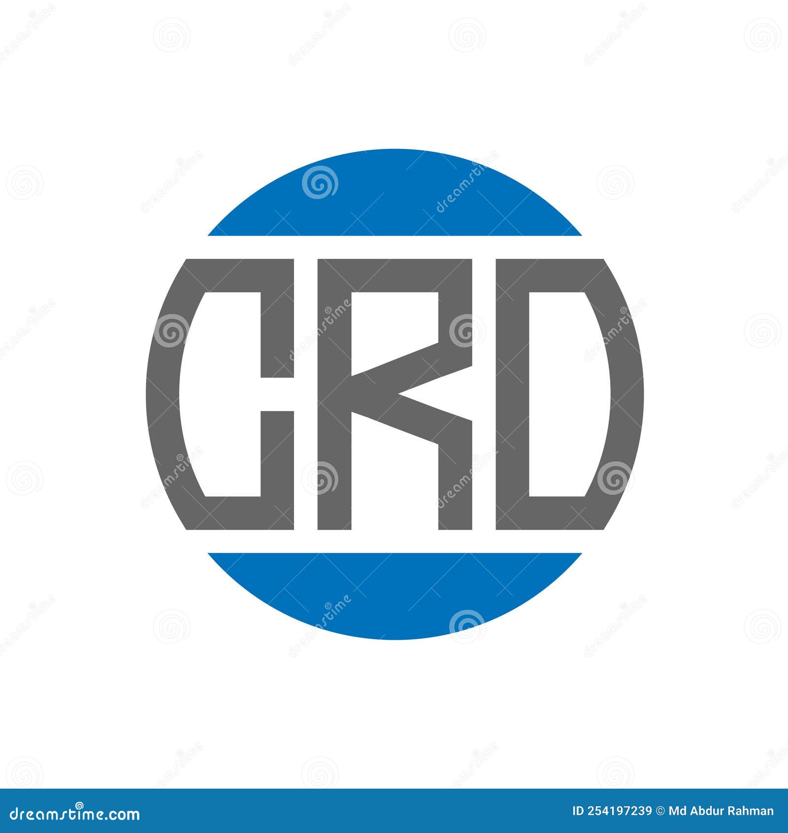 CRO Letter Logo Design on White Background. CRO Creative Initials ...