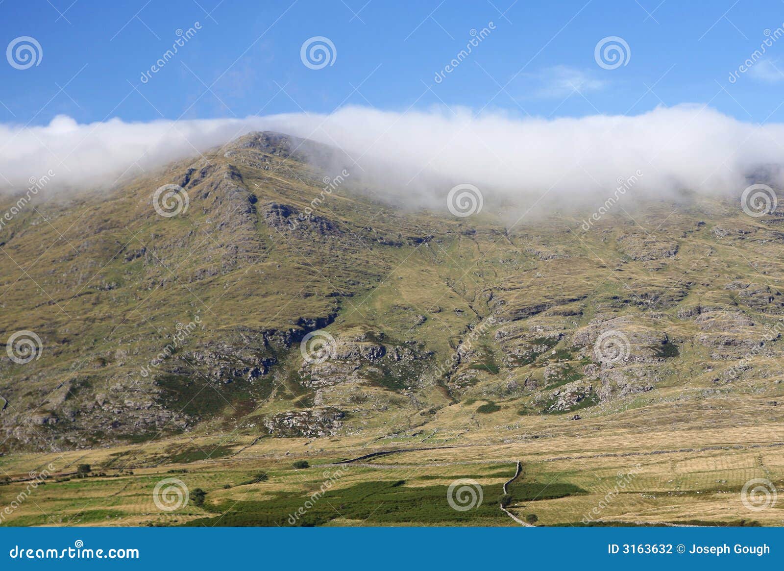 Croagh Patrick stock photo. Image of mayo, cloud, county - 3163632
