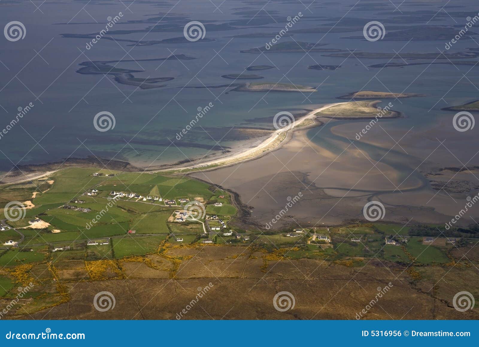 Croagh Patrick stock photo. Image of altitude, irish, republic - 5316956