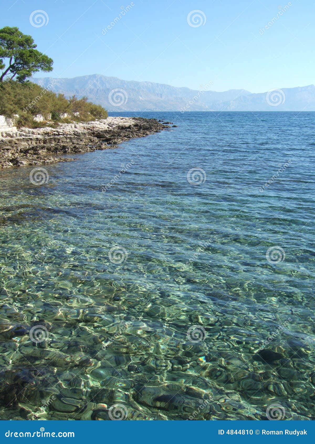 Croatia, Brac Island, Supetar Stock Photo - Image of beautiful, beach ...
