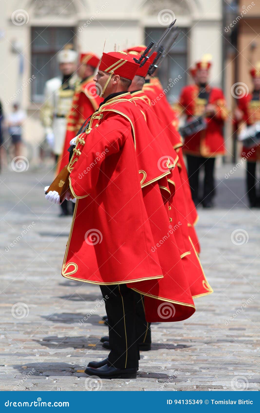 Croatia / Honor Guard Battalion / Aligning Editorial Stock Image ...