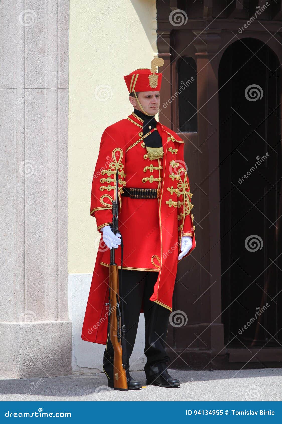 Croatia / Honor Guard Battalion / Guarding Editorial Image - Image of ...