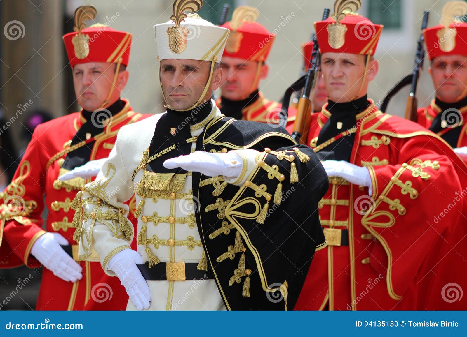 Croatia / Honor Guard Battalion / March Editorial Image - Image of ...
