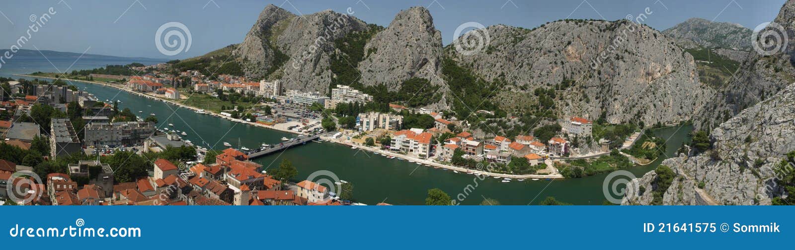 Croatia Omis stock image. Image of omis, holiday, coastal - 21641575