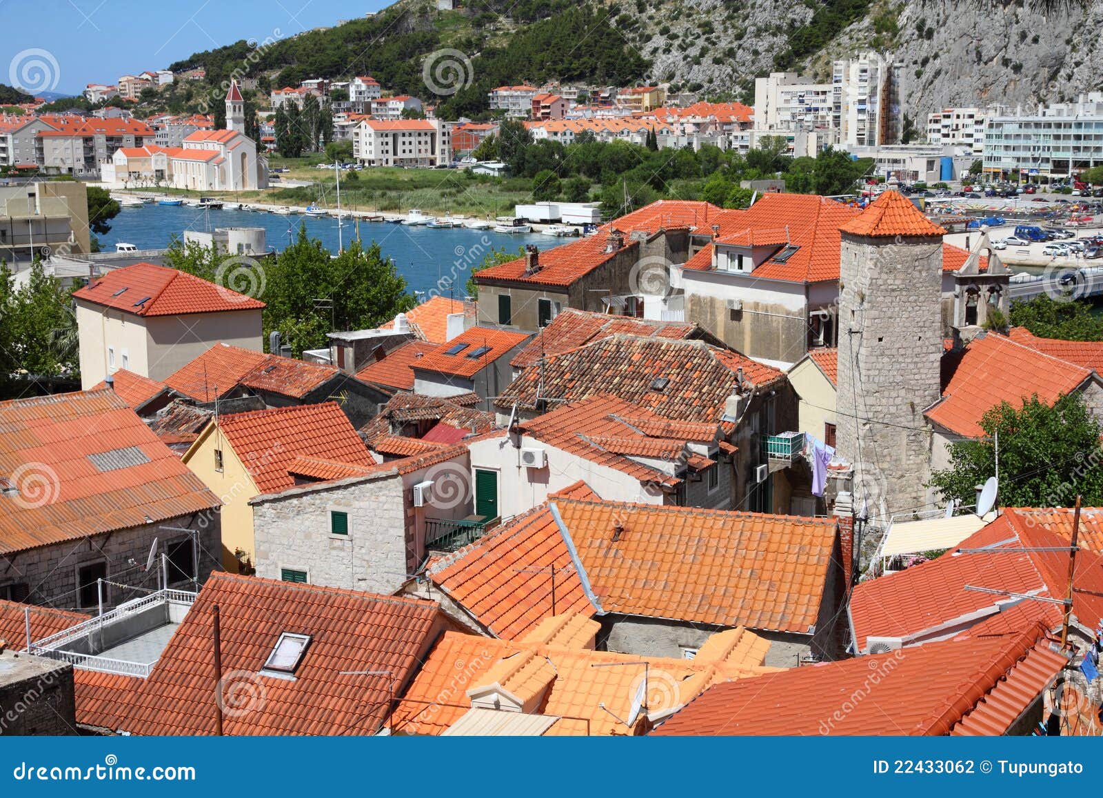 Croatia - Omis stock photo. Image of tourism, europe - 22433062