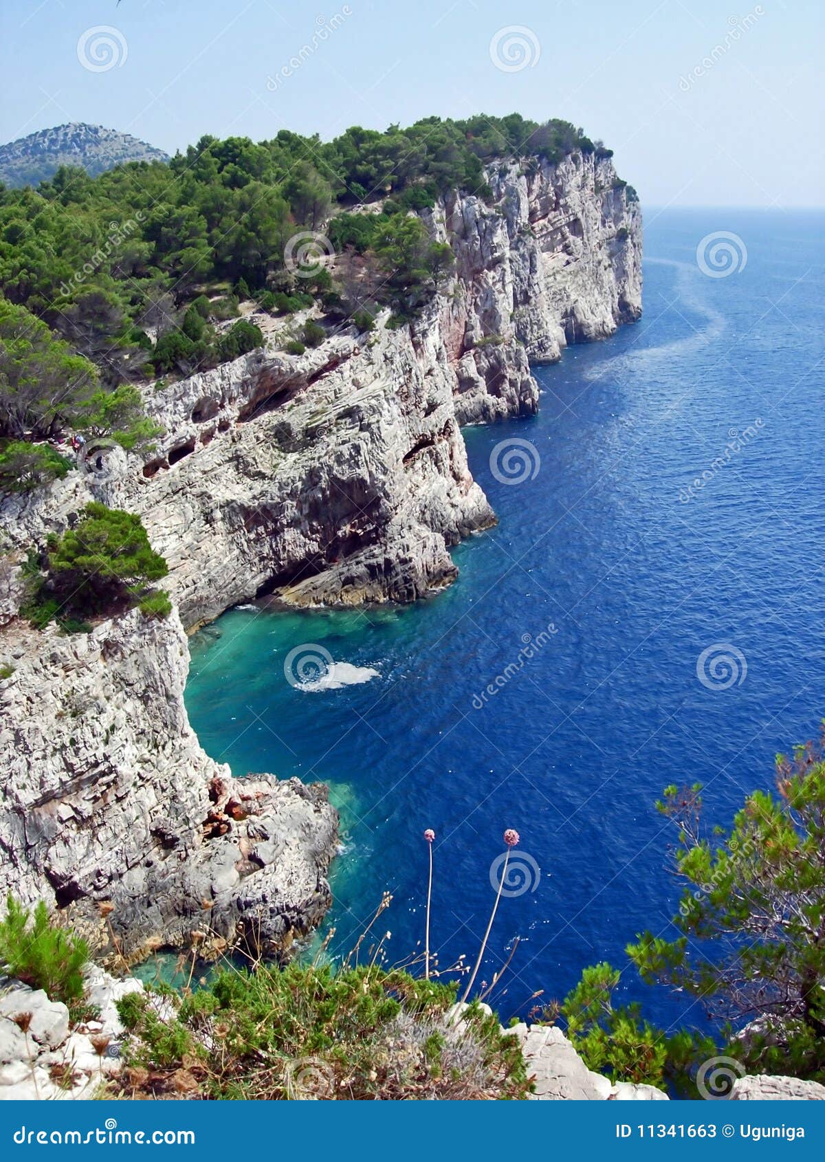 Croatia rocks stock image. Image of high, horn, cliff - 11341663