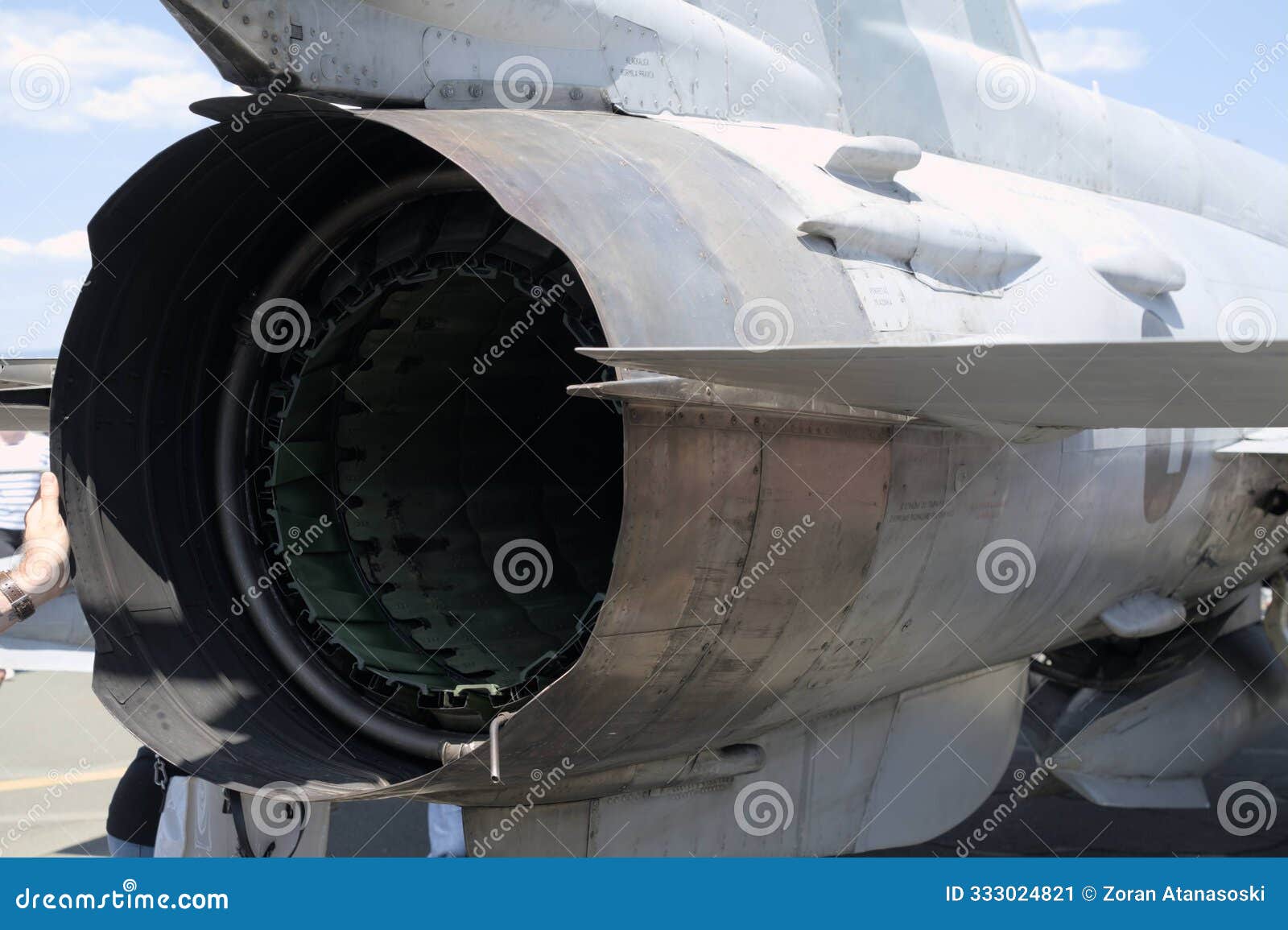 Jet engine stock image. Image of croatian, iron, aviation - 333024821