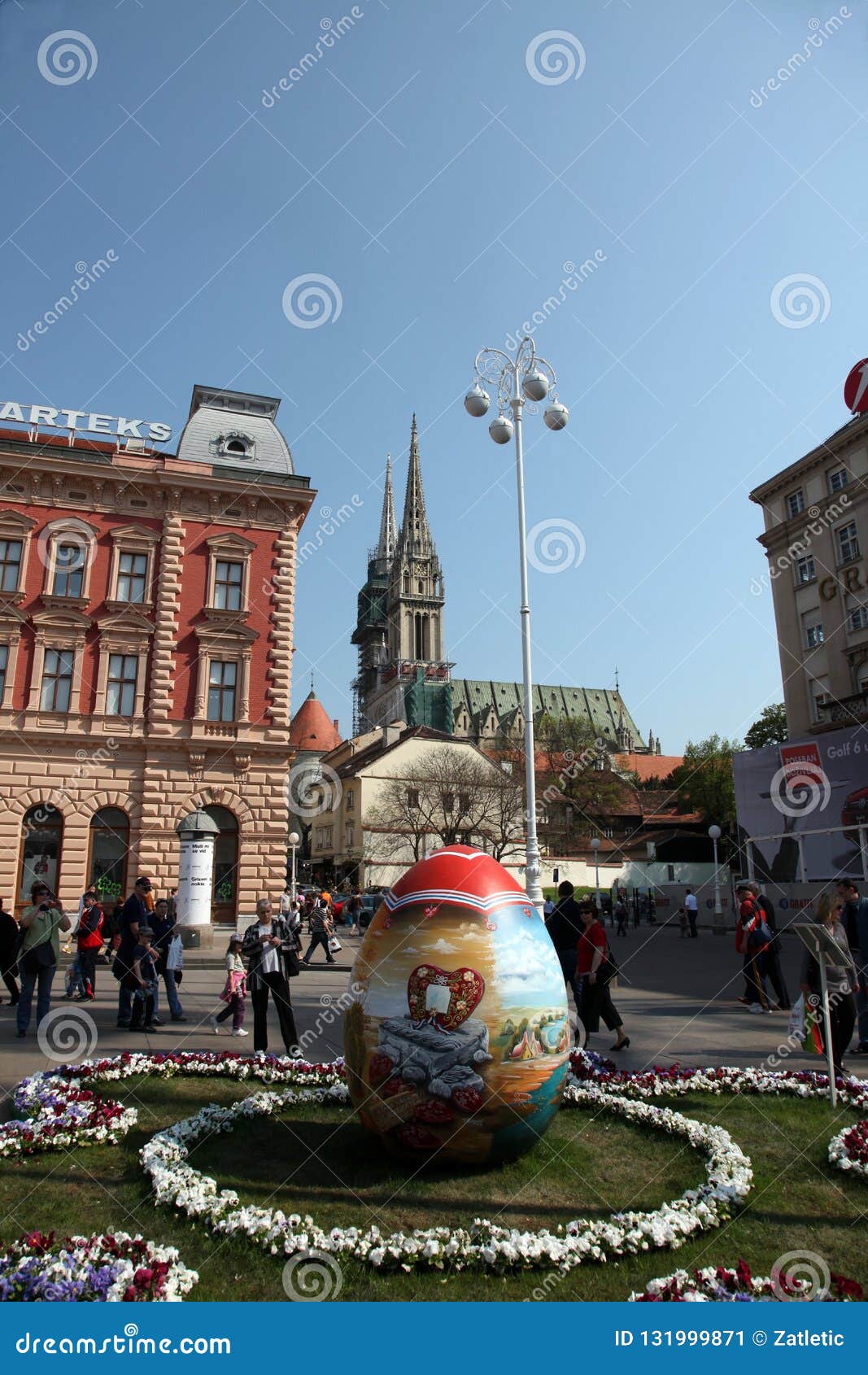 Croatian Easter eggs editorial photo. Image of croatia - 131999871