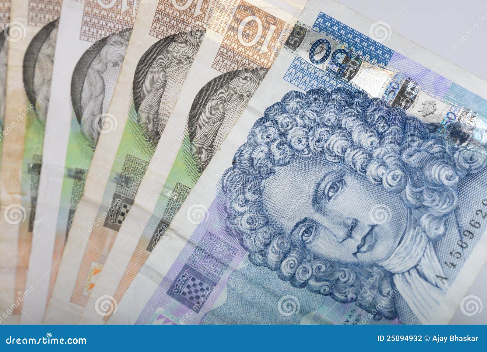 Croatian money stock photo. Image of money, europe, currency - 25094932
