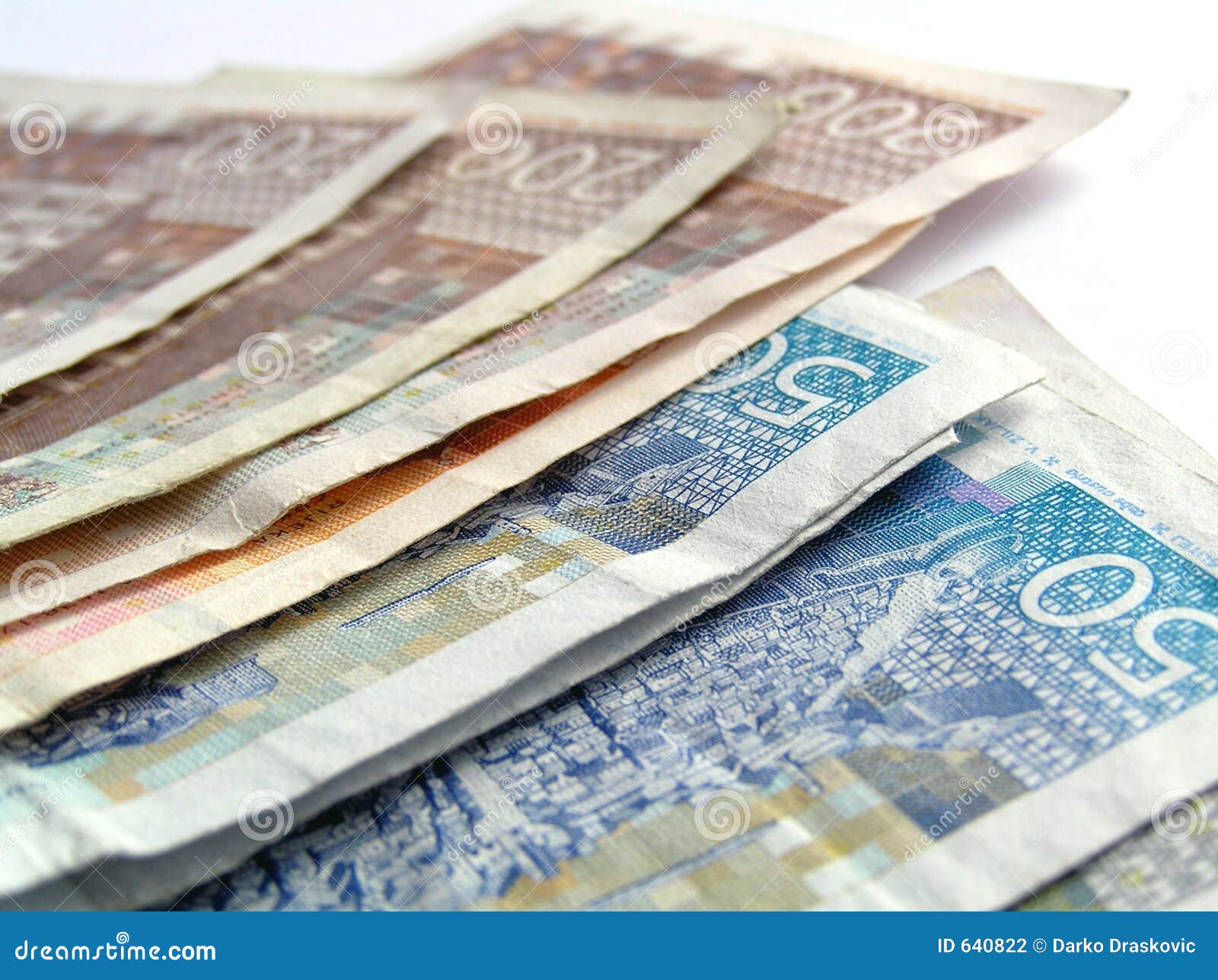 Croatian money stock photo. Image of close, government - 640822