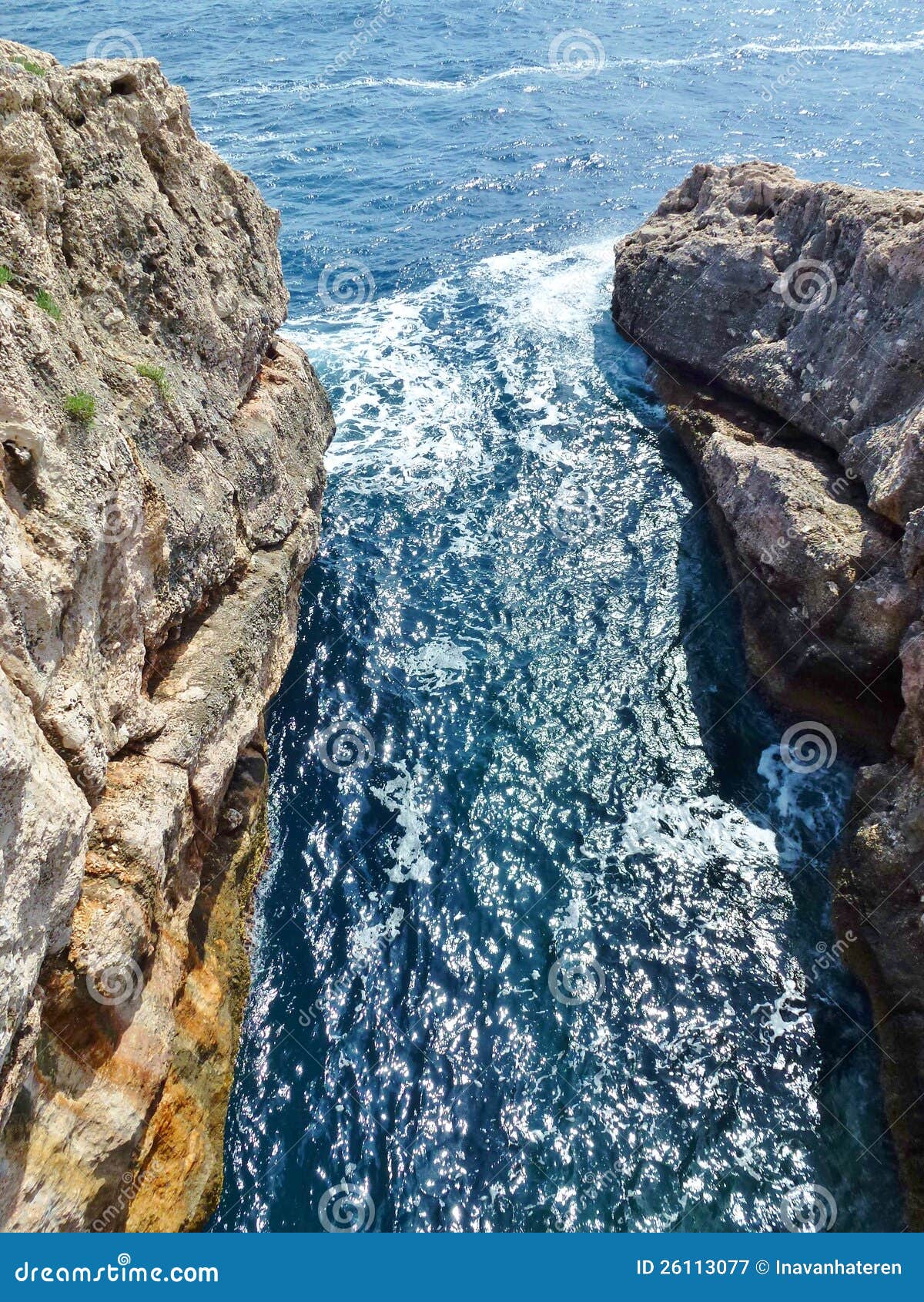 Croatian rocks stock image. Image of scene, rural, adriatic - 26113077