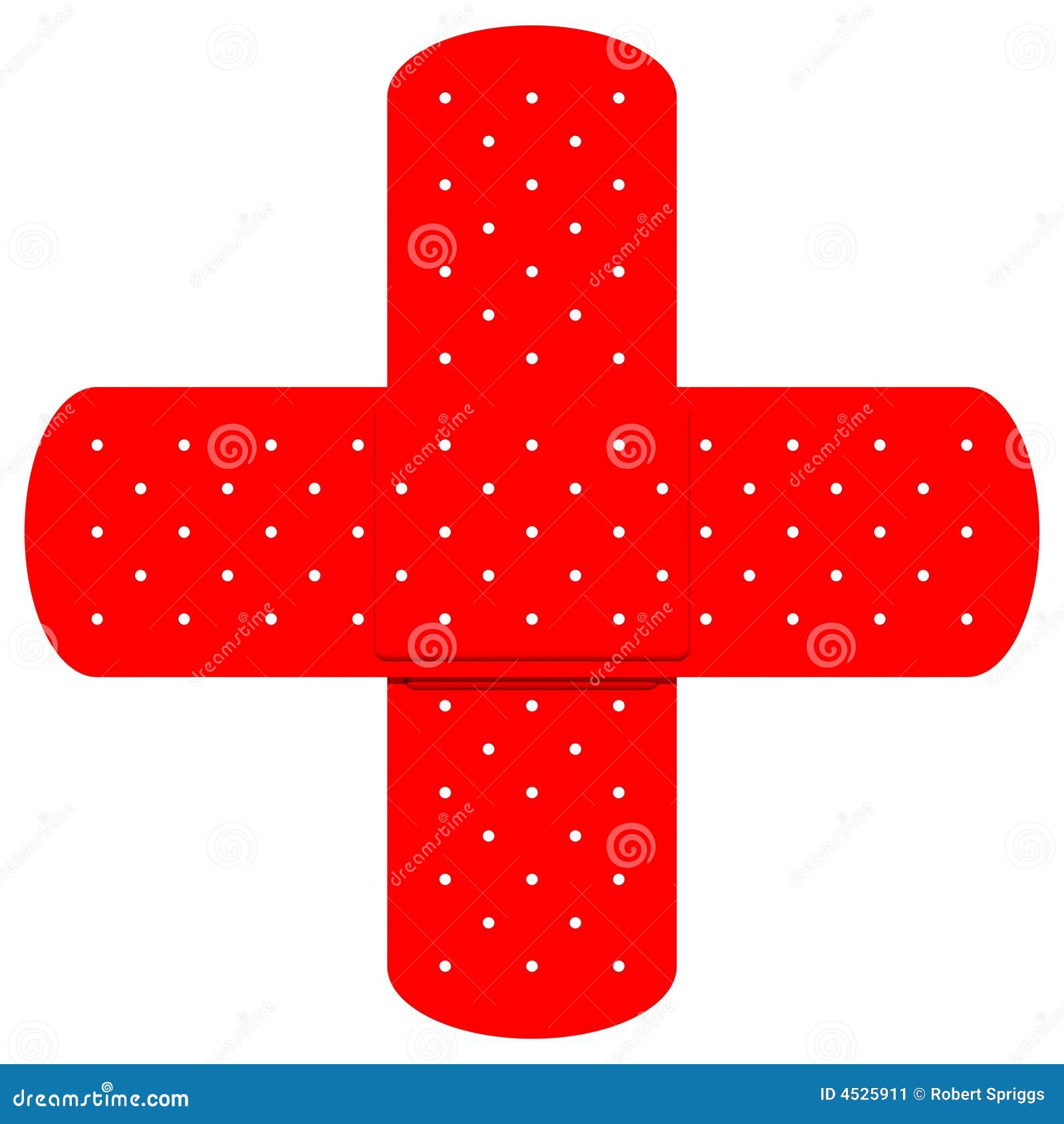 Croce rossa Bandaids fotografia editoriale. Illustrazione di medicare ...