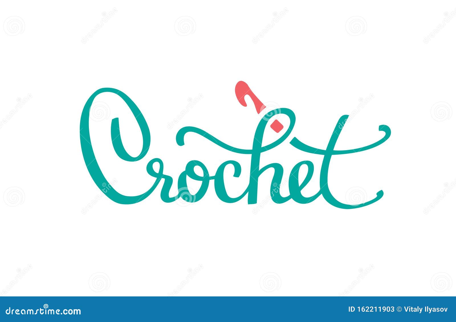 Crochet Letters Set Vector Illustration | CartoonDealer.com #114028362