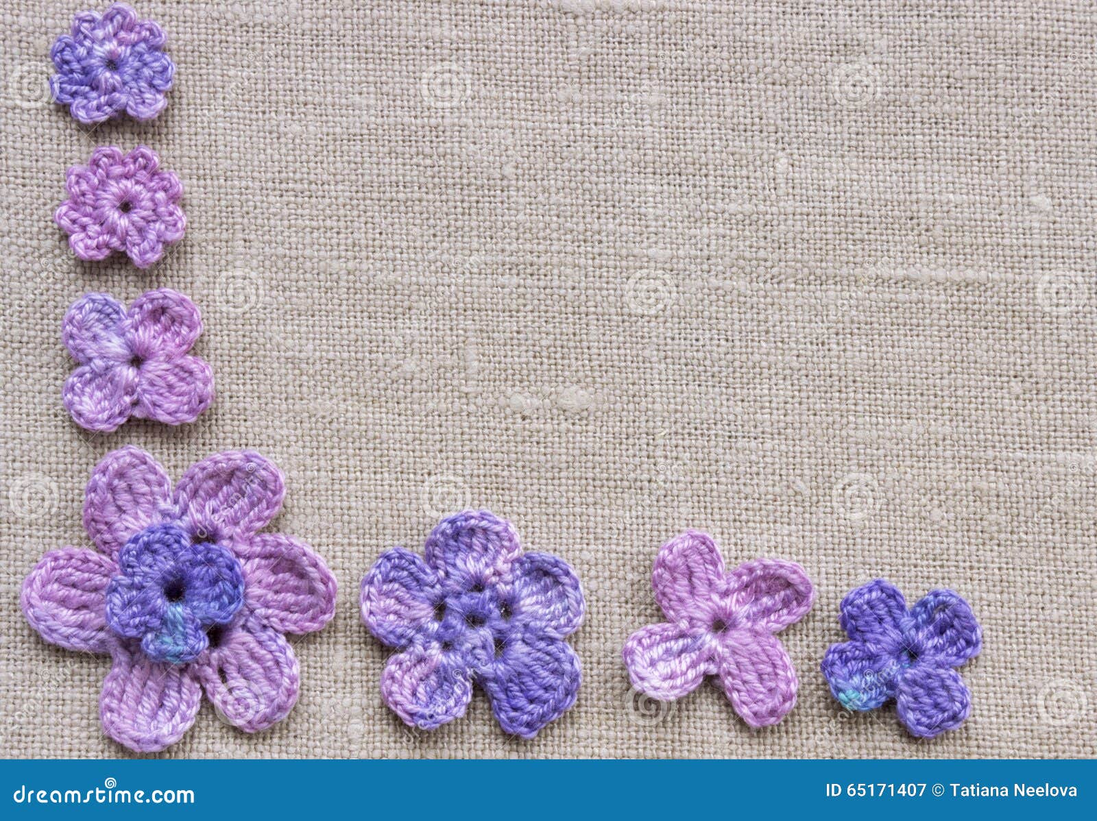 Crochet background stock image. Image of blue, design - 65171407