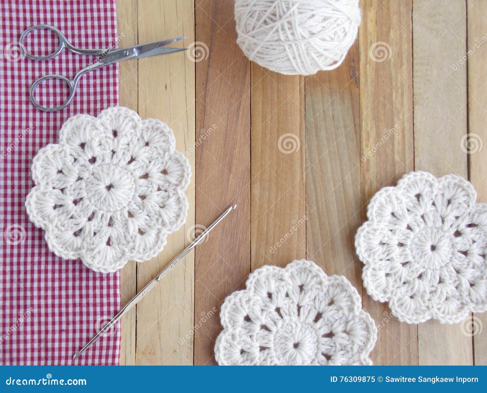 Crochet background stock image. Image of material, handmade - 76309875