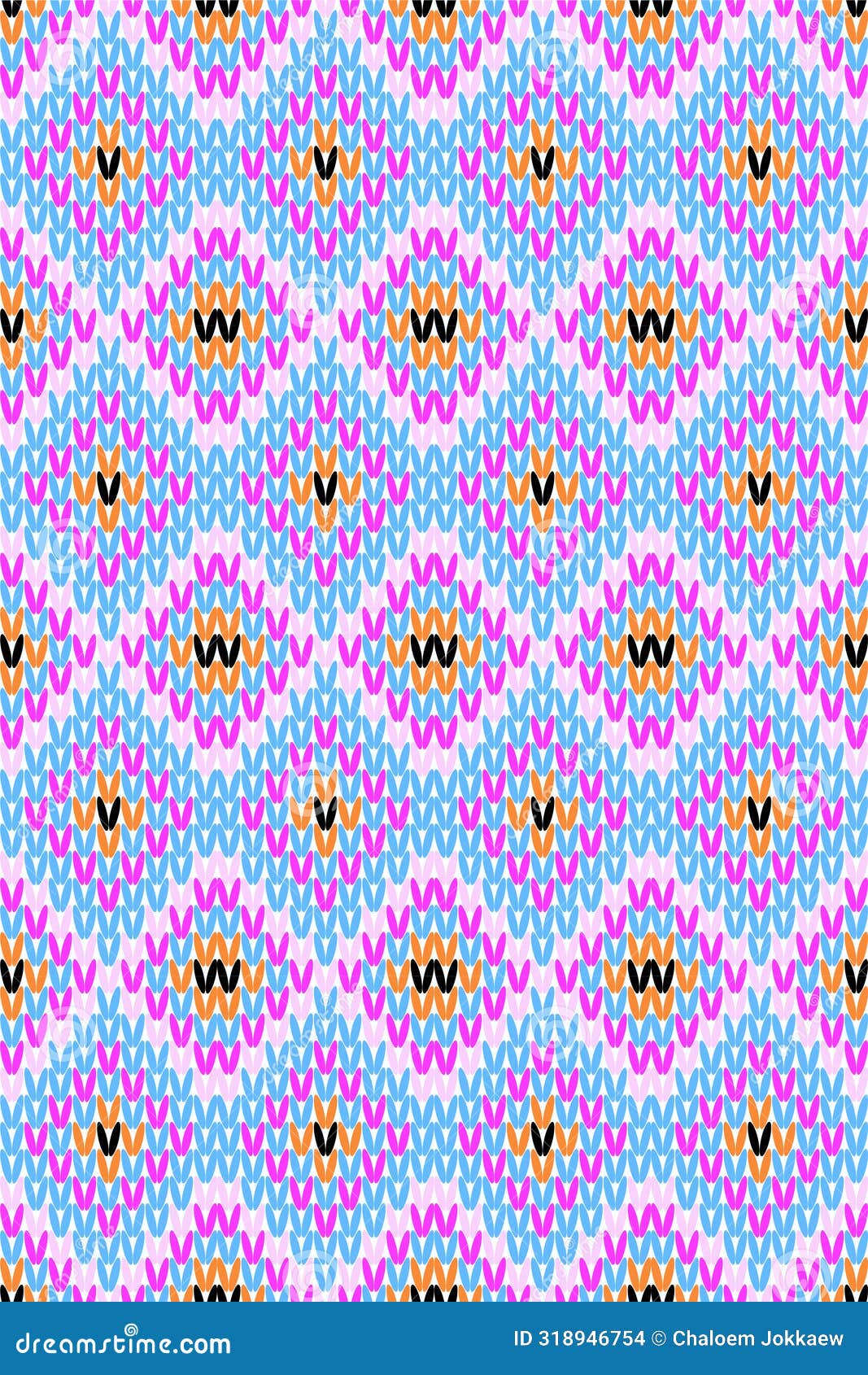 Crochet_01 stock vector. Illustration of design, pattern - 318946754