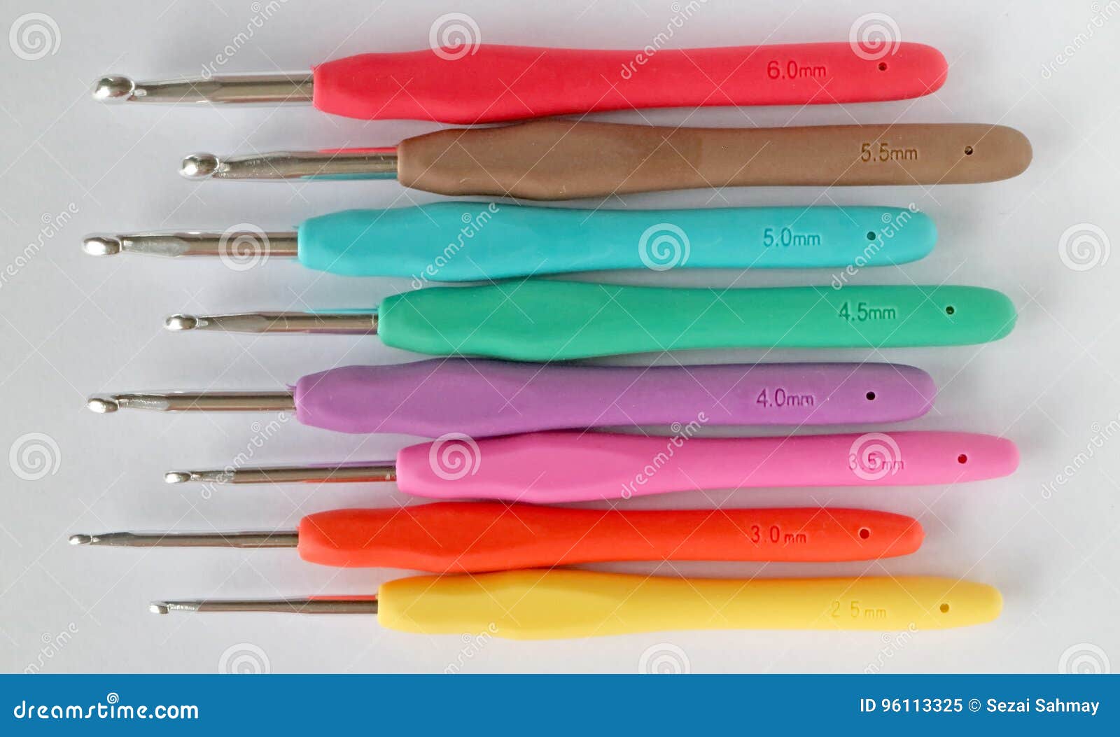Crochet needle stock image. Image of needle, knit, interlock - 96113325