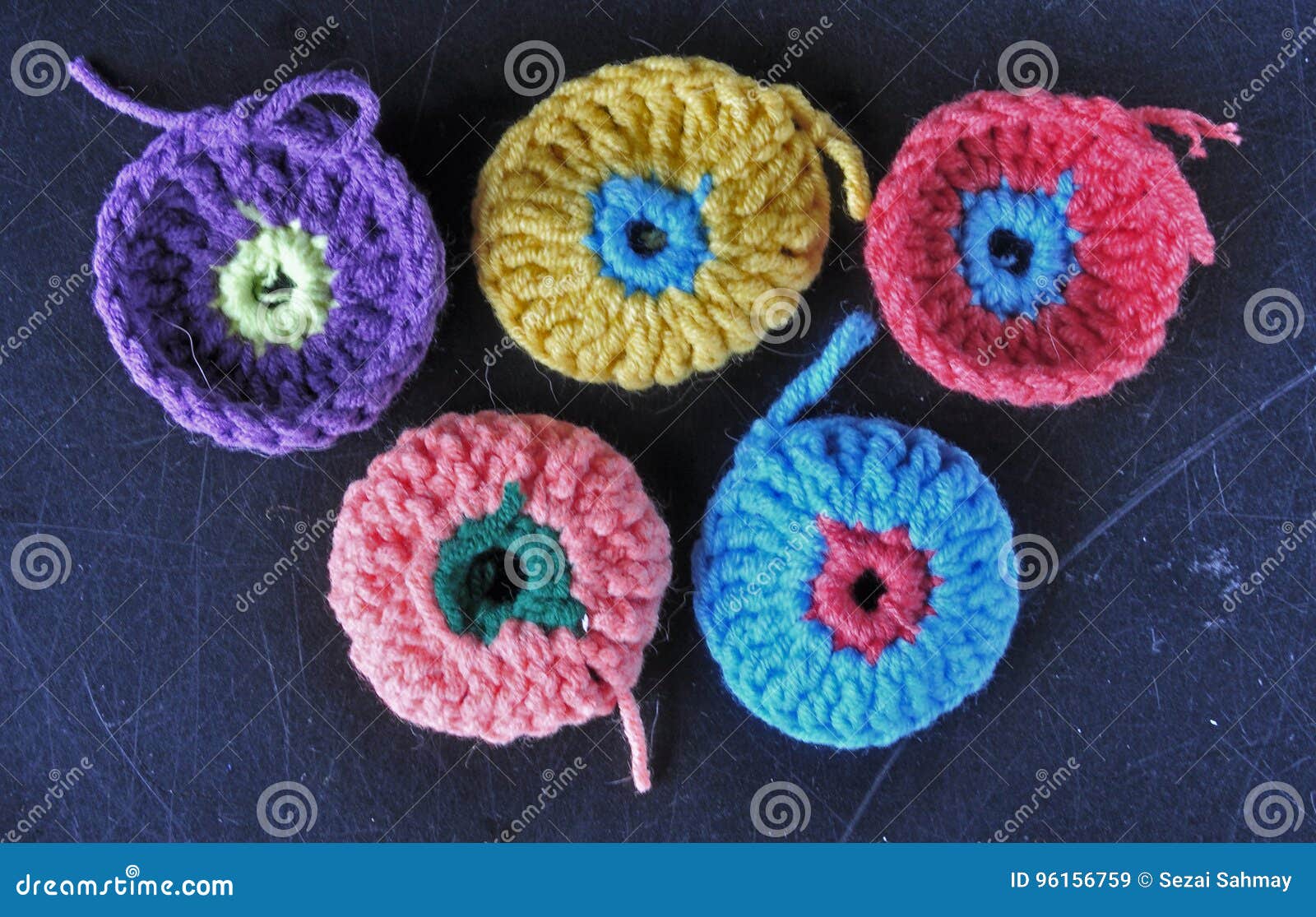 Crochet sample stock image. Image of hook, implement - 96156759