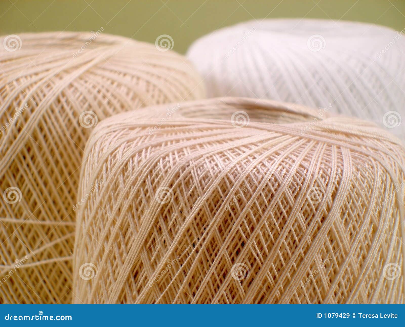 Crochet Thread stock image. Image of spun, yarn, handmade - 1079429