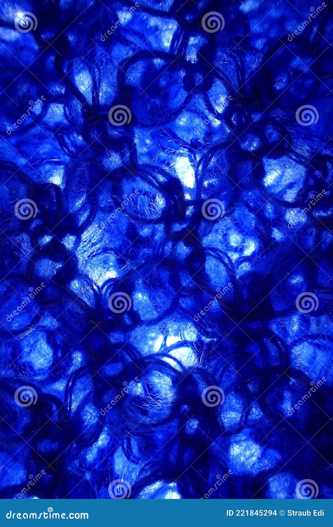 Crocheted Blue Pattern Royalty-Free Stock Image | CartoonDealer.com ...