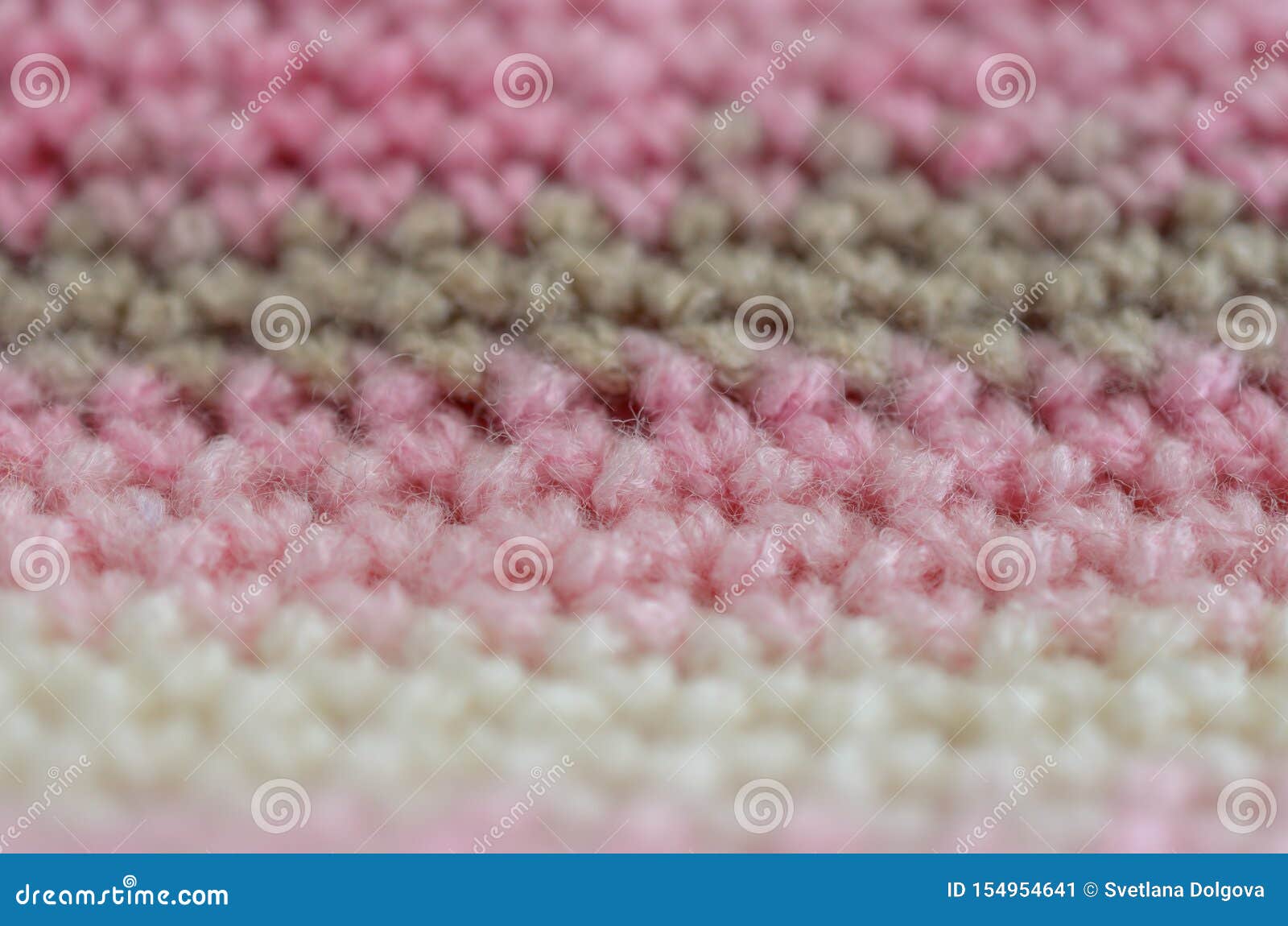 Crocheted or Knitted Texture Close Up. Fabric Background Stock Image ...