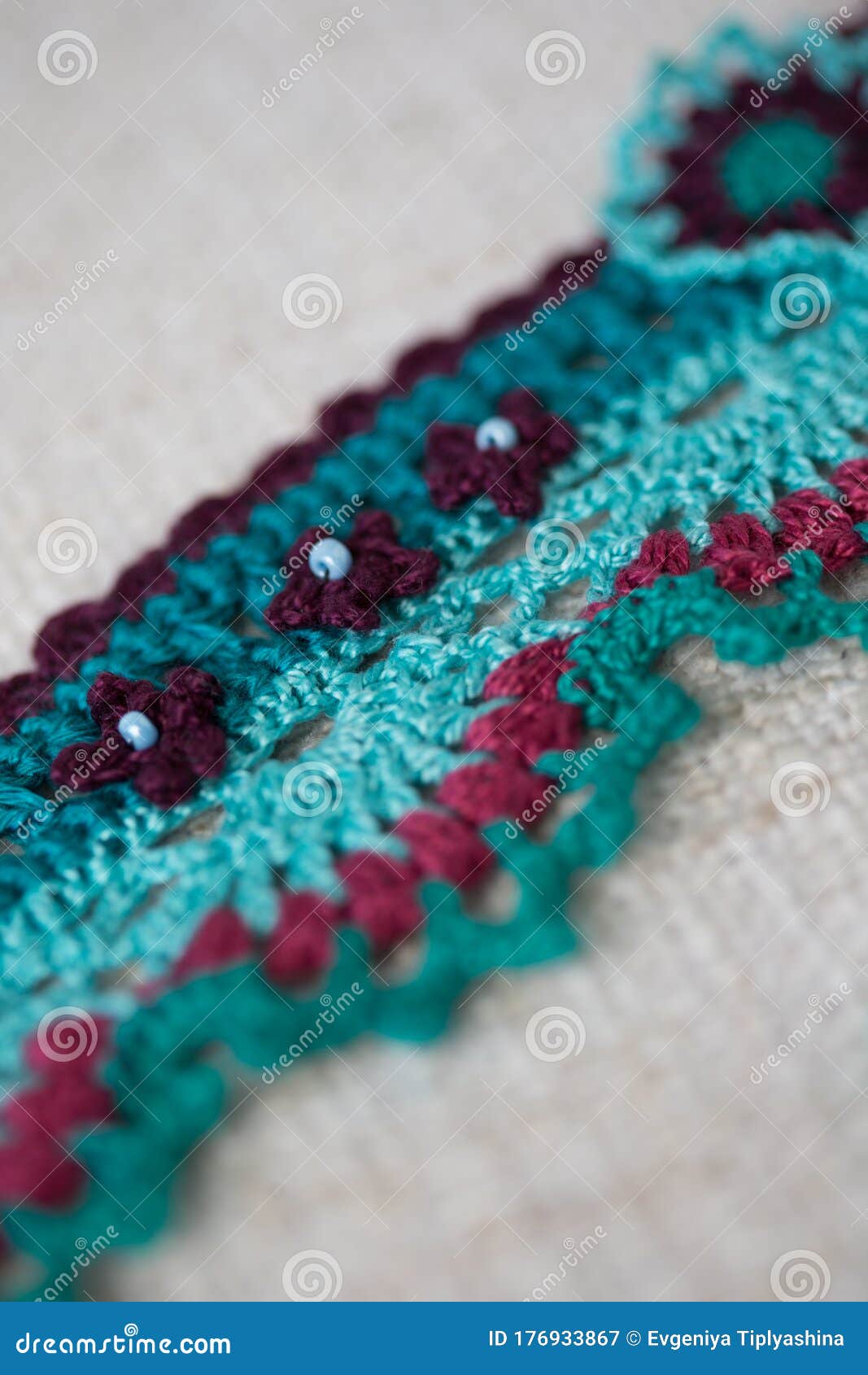 Crocheted patterns, macro stock image. Image of hobby - 176933867