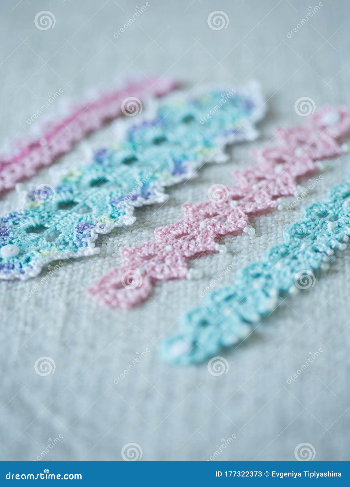 Crocheted patterns, macro stock image. Image of craft - 177322373