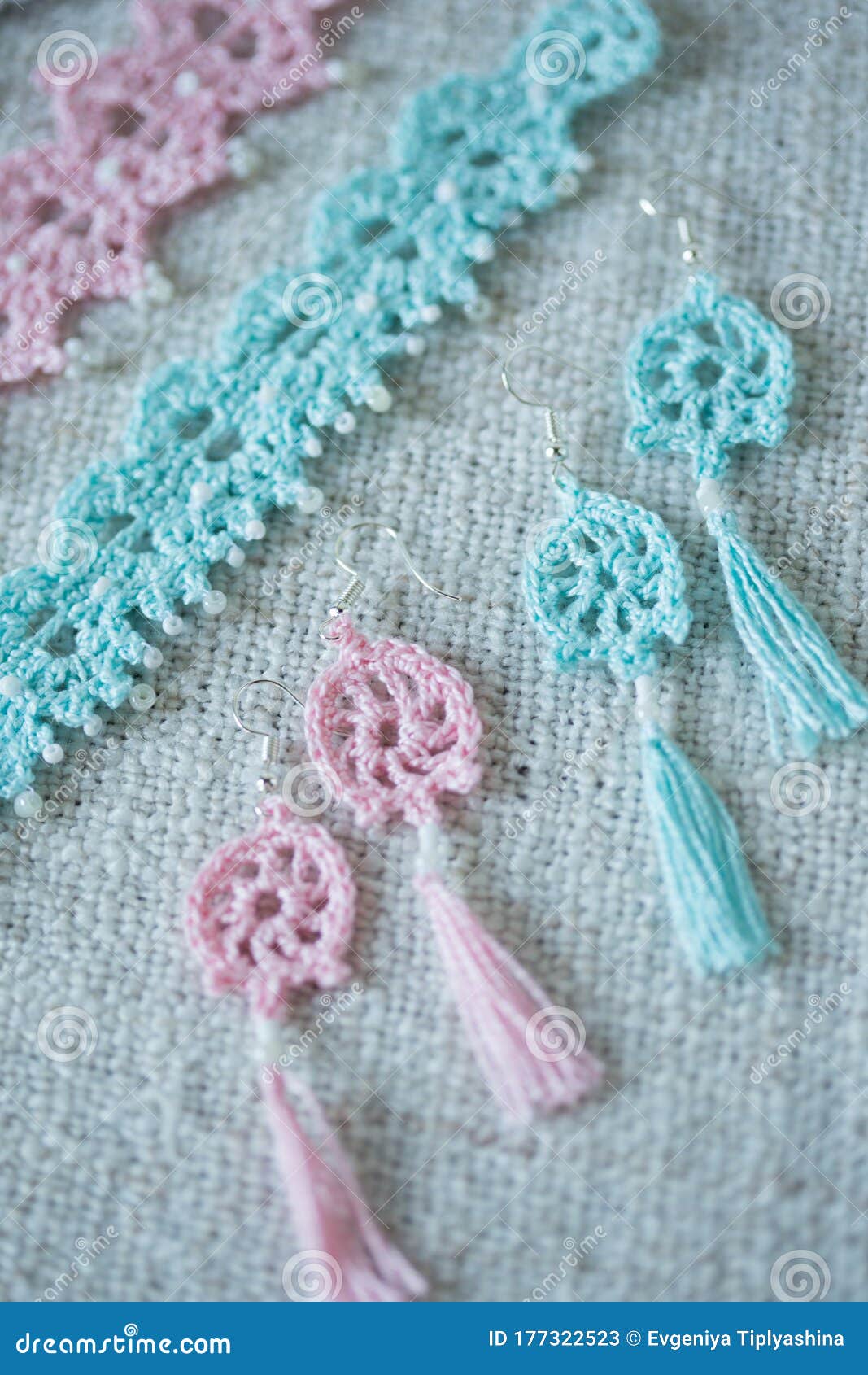 Crocheted patterns, macro stock image. Image of craft - 177322523