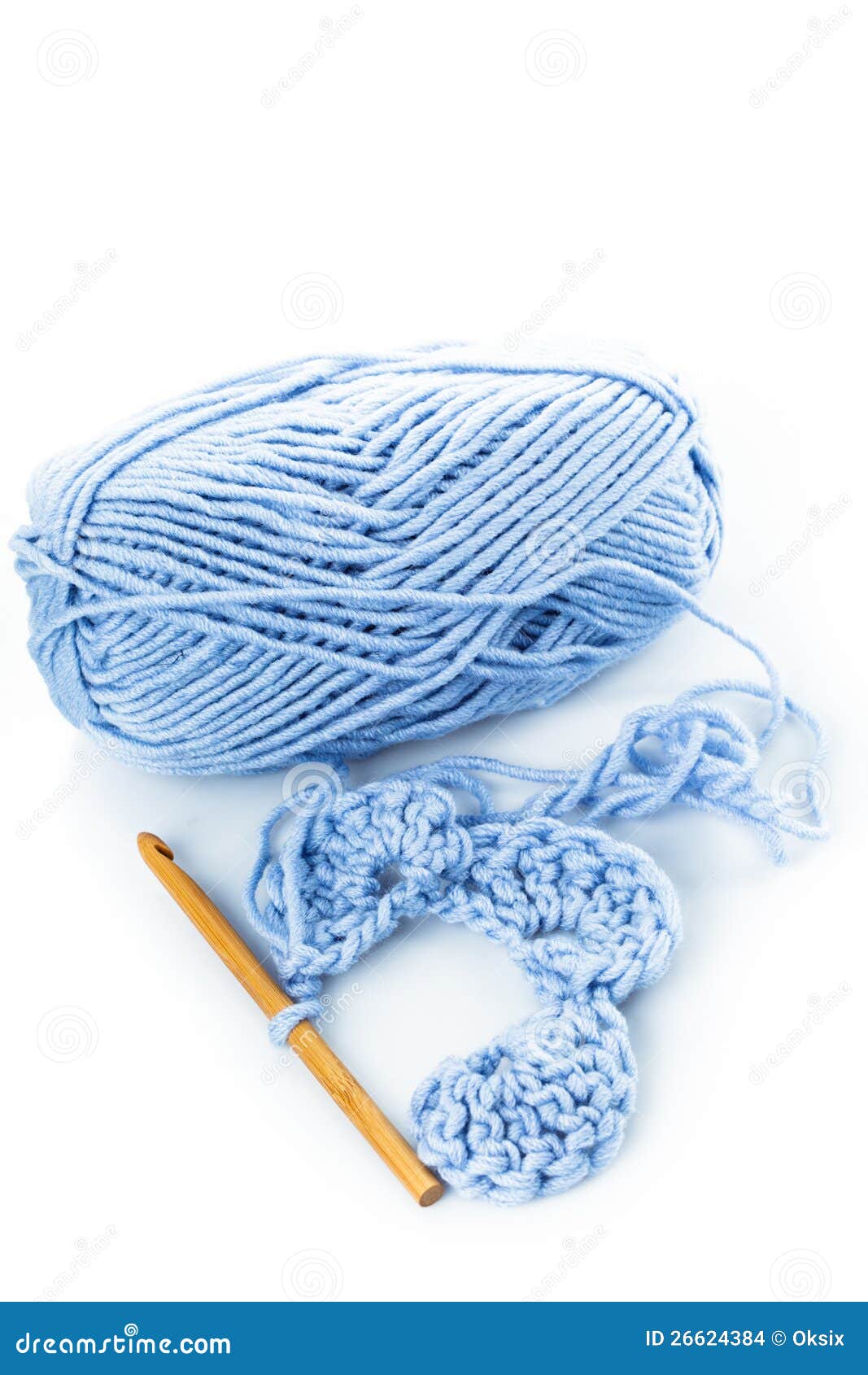 Crocheting stock photo. Image of soft, pattern, home - 26624384