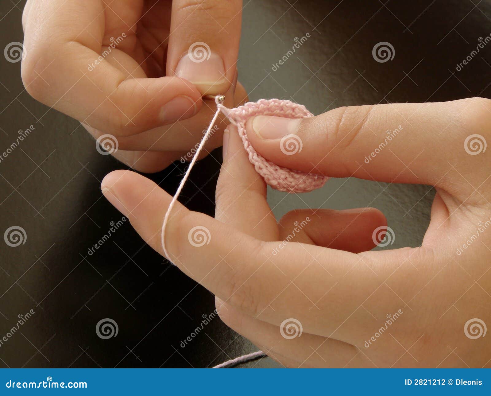 Crocheting stock photo. Image of clothing, knit, crochet - 2821212