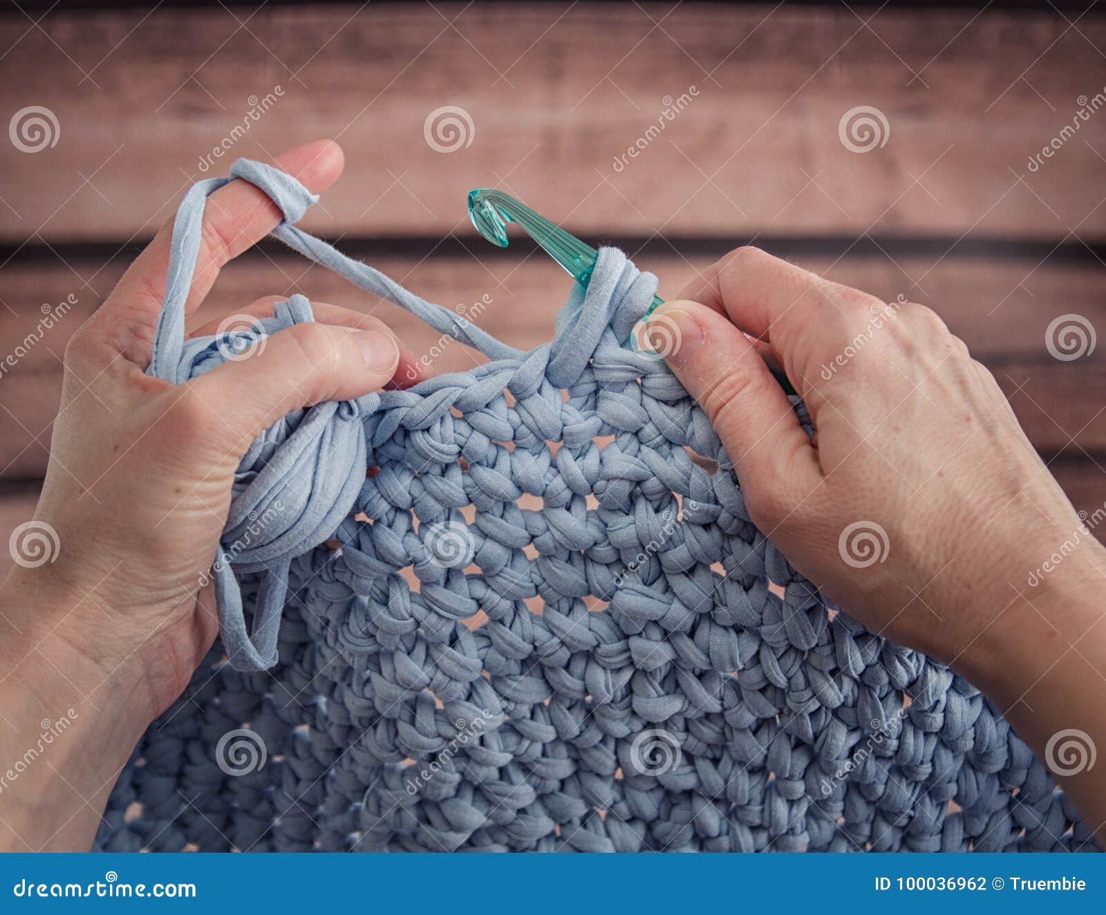 Crocheting stock photo. Image of brown, crocheting, skein - 100036962