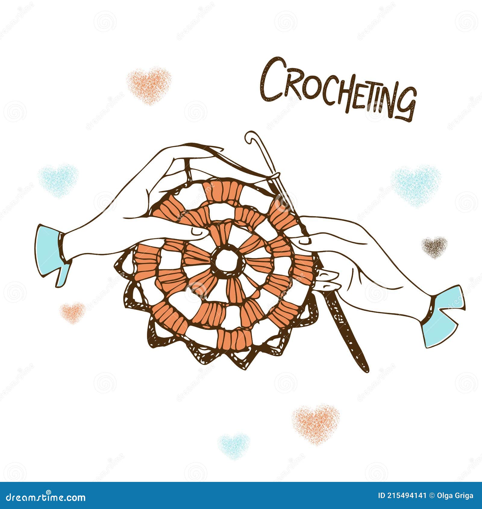 Crocheting Cartoons, Illustrations & Vector Stock Images - 5283 ...