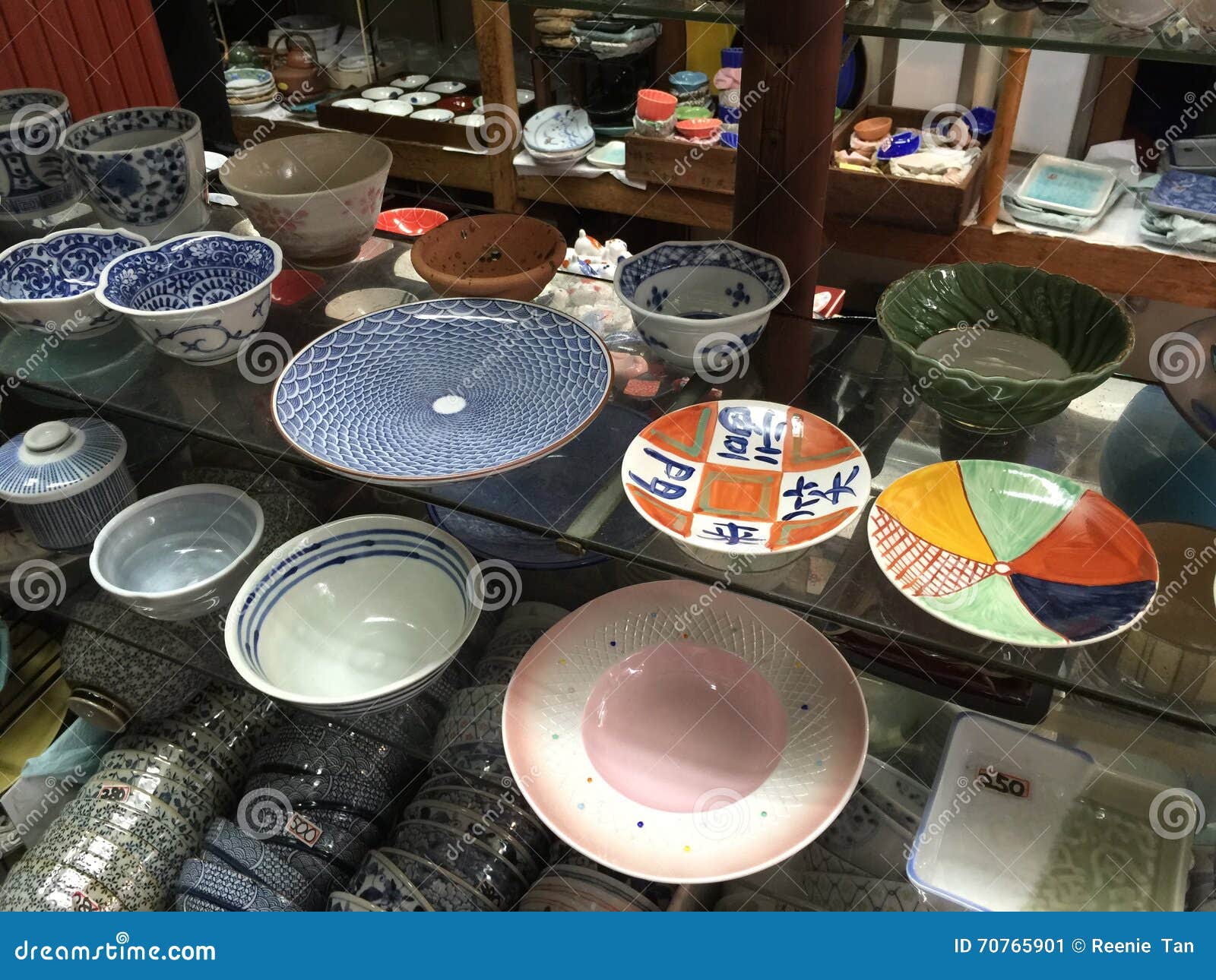 Crockeries stock image. Image of cooking, menu, bright - 70765901