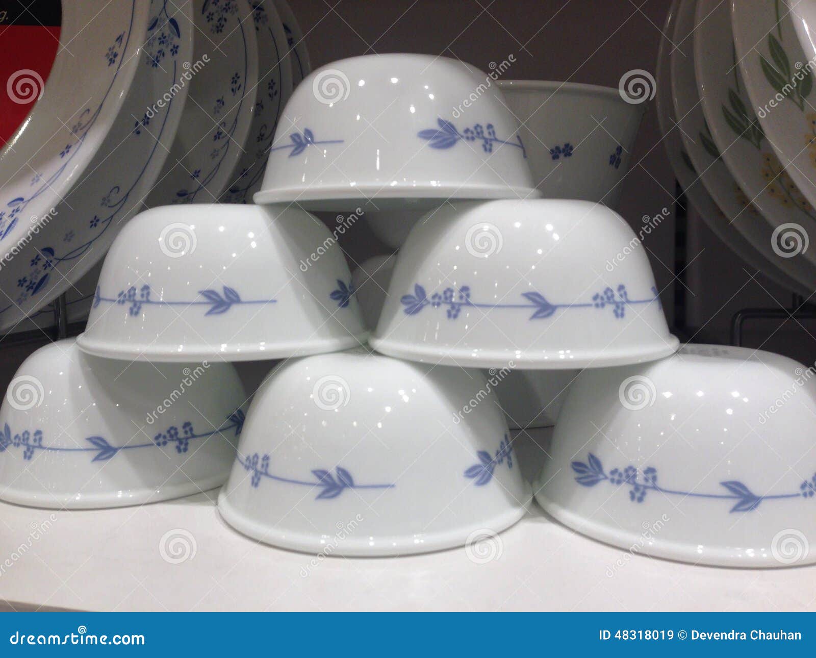 Crockery design stock image. Image of design, crockery - 48318019