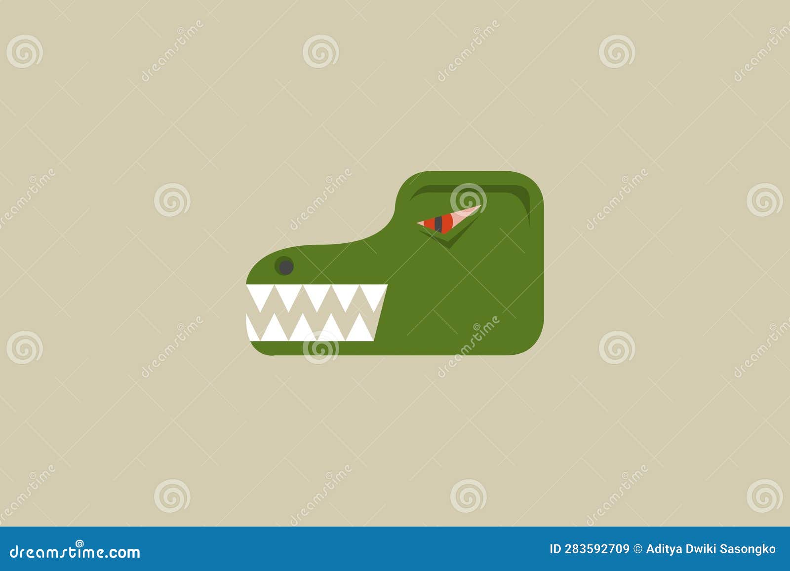 Croc Shoes Logo Vector | CartoonDealer.com #318169385
