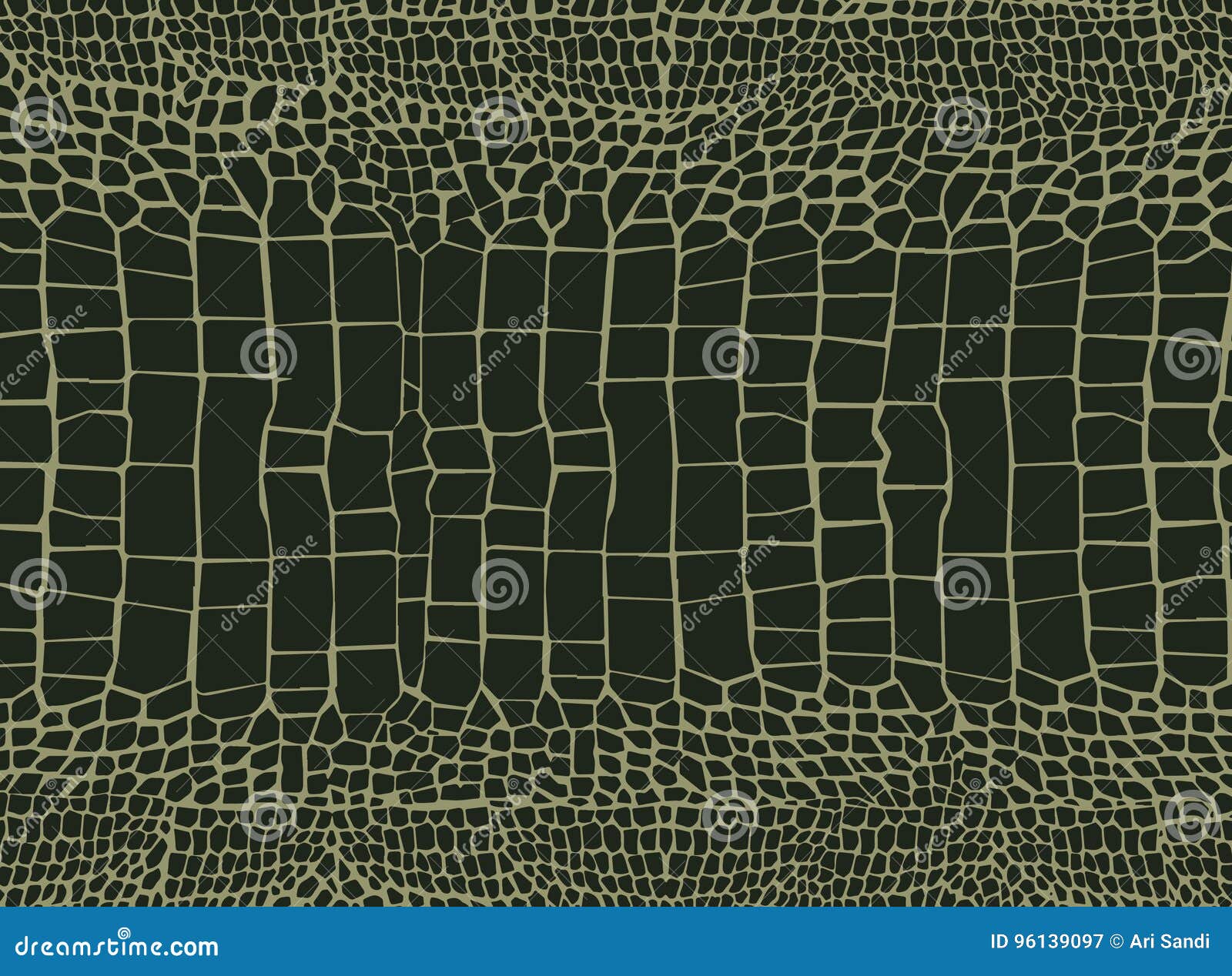 Crocodile Skin Texture Cartoon Vector | CartoonDealer.com #107344137
