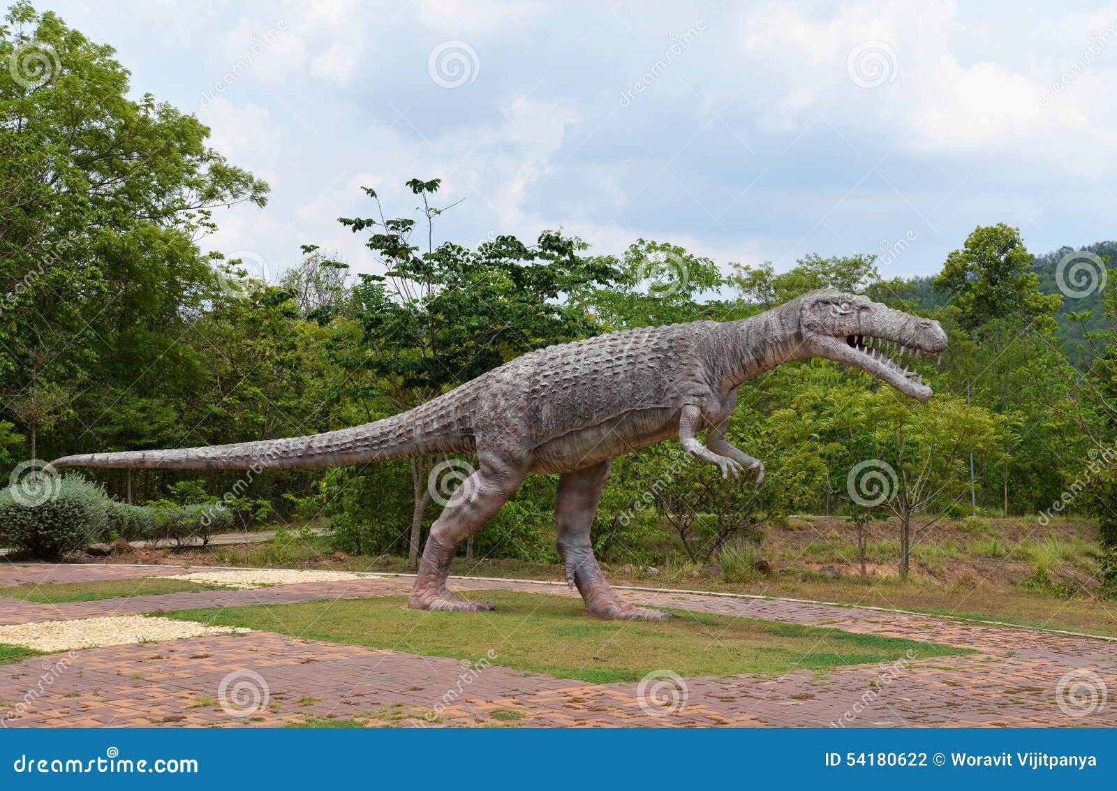 Crocodilia dinosaur stock photo. Image of died, beast - 54180622