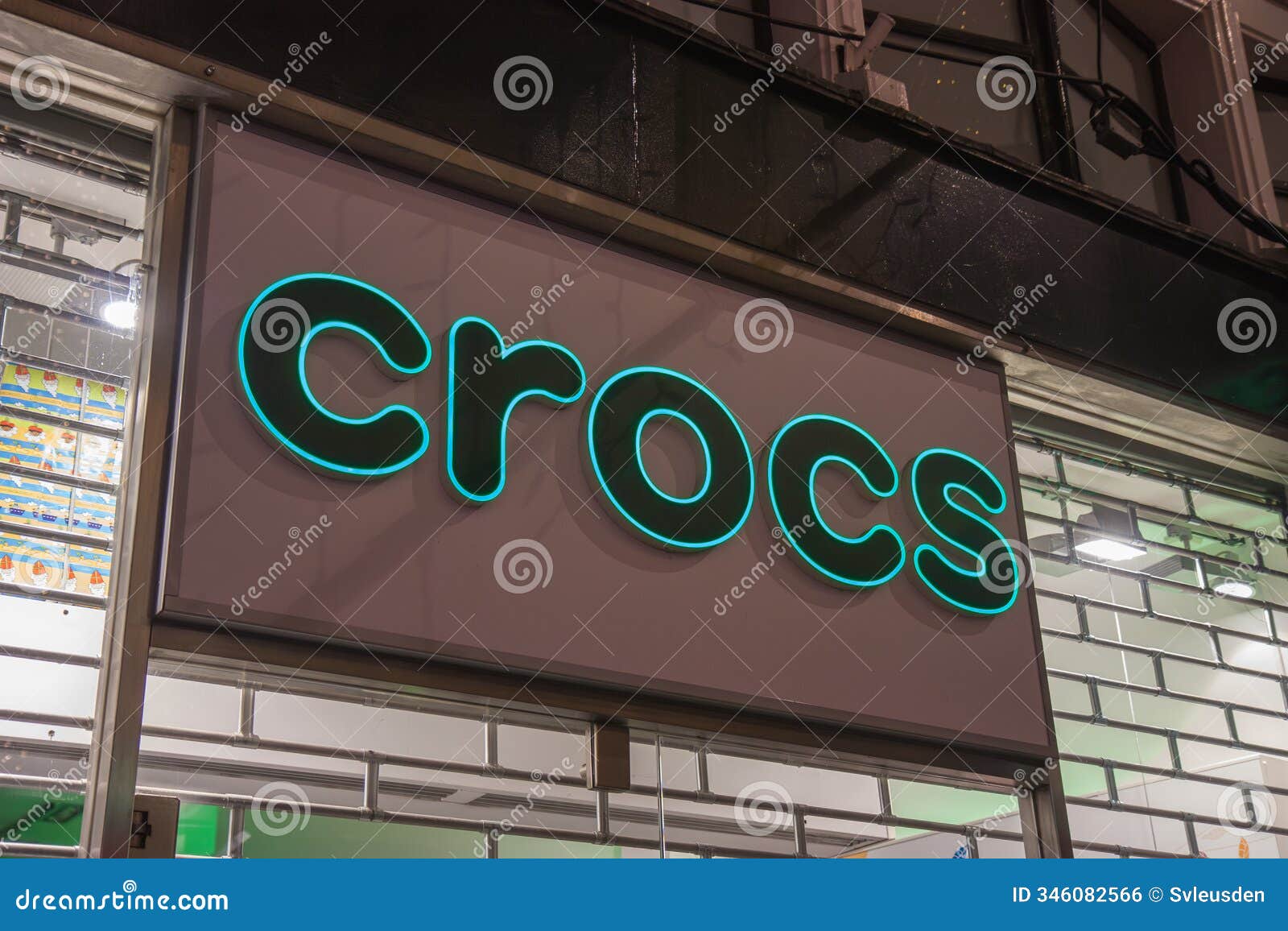 Crocs store Logo editorial photo. Image of trendy, international ...