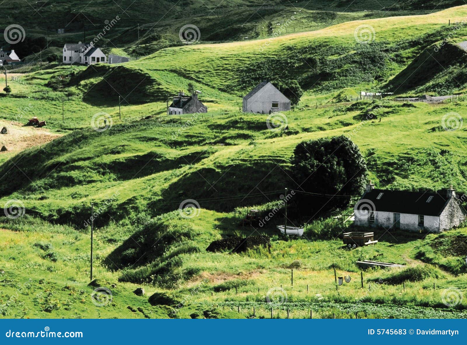 Crofts stock image. Image of scotland, people, isle, tough - 5745683