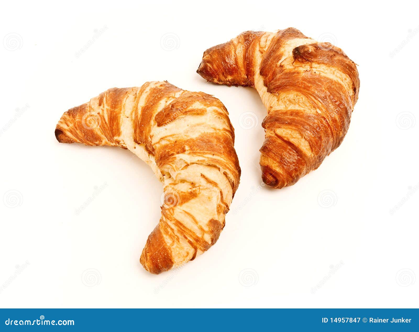 Croissant imagem de stock. Imagem de café, ouro, padaria - 14957847