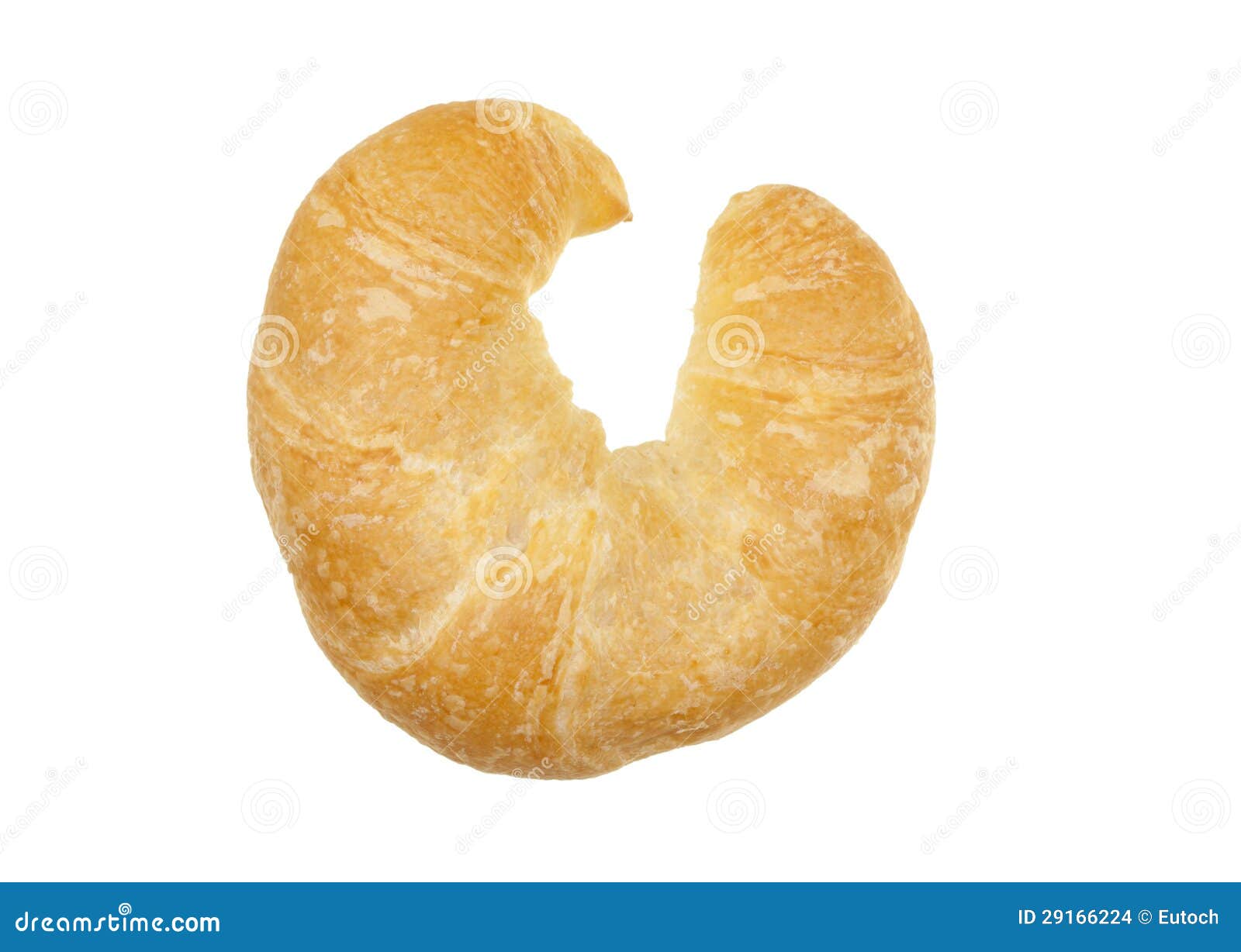 Croissant stock photo. Image of wheat, treat, crust, yellow - 29166224
