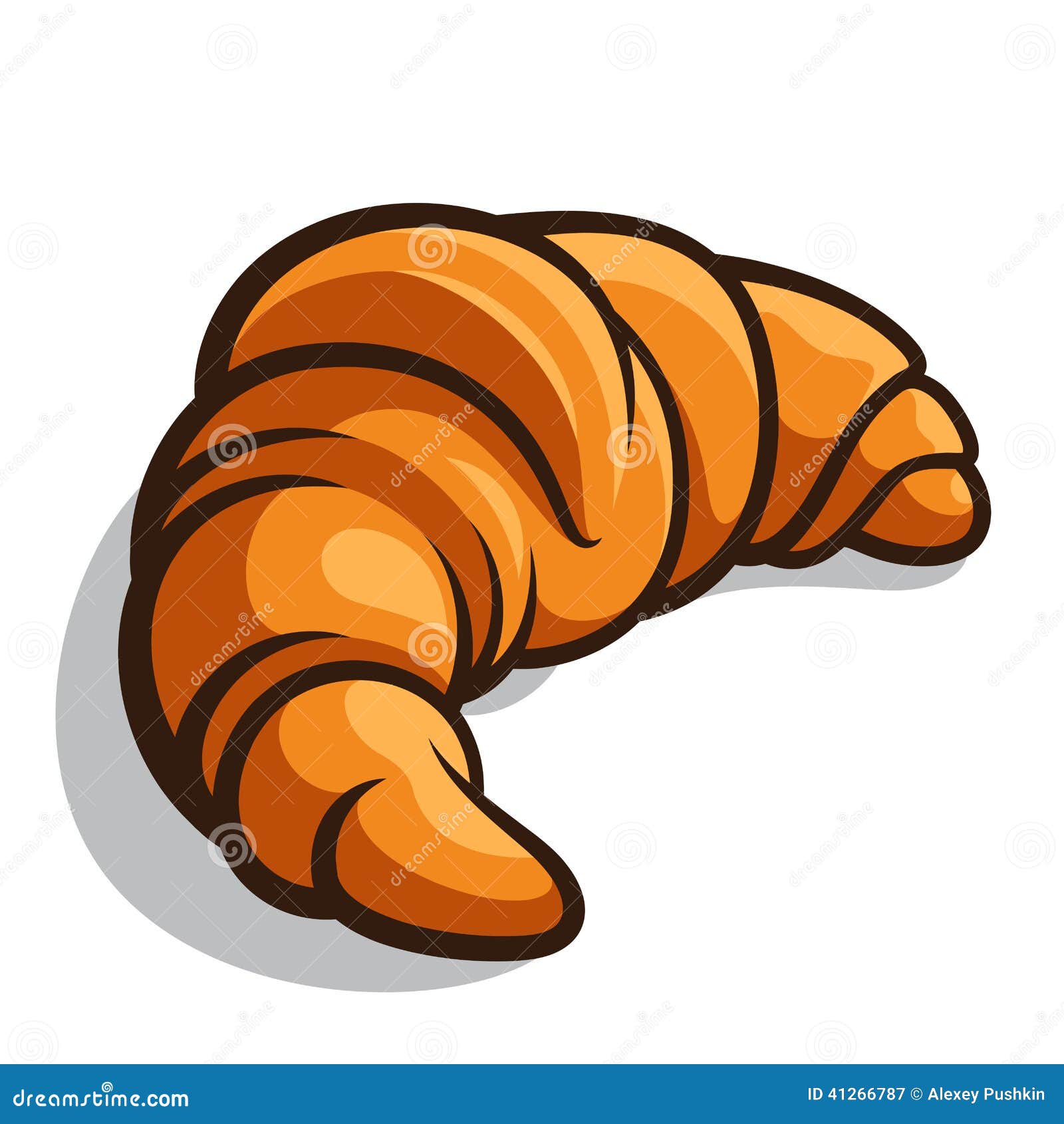 Delicious Baked Croissant Stock Illustrations – 2,886 Delicious Baked ...