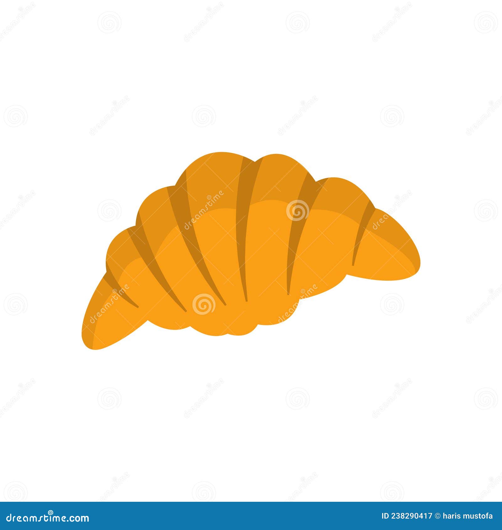 Croissant Icon Design Template Vector Isolated Stock Vector ...