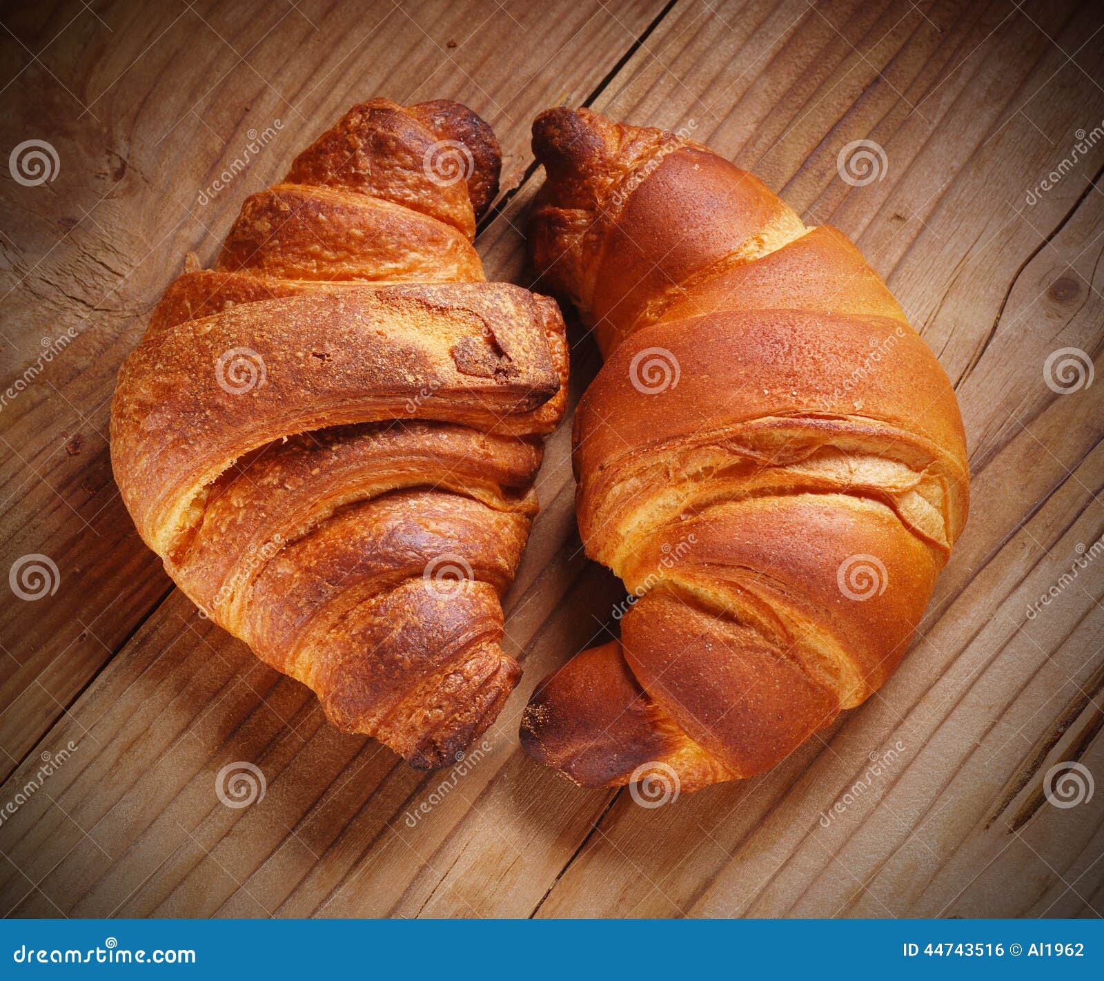 Croissant on the table stock photo. Image of brown, freshness - 44743516