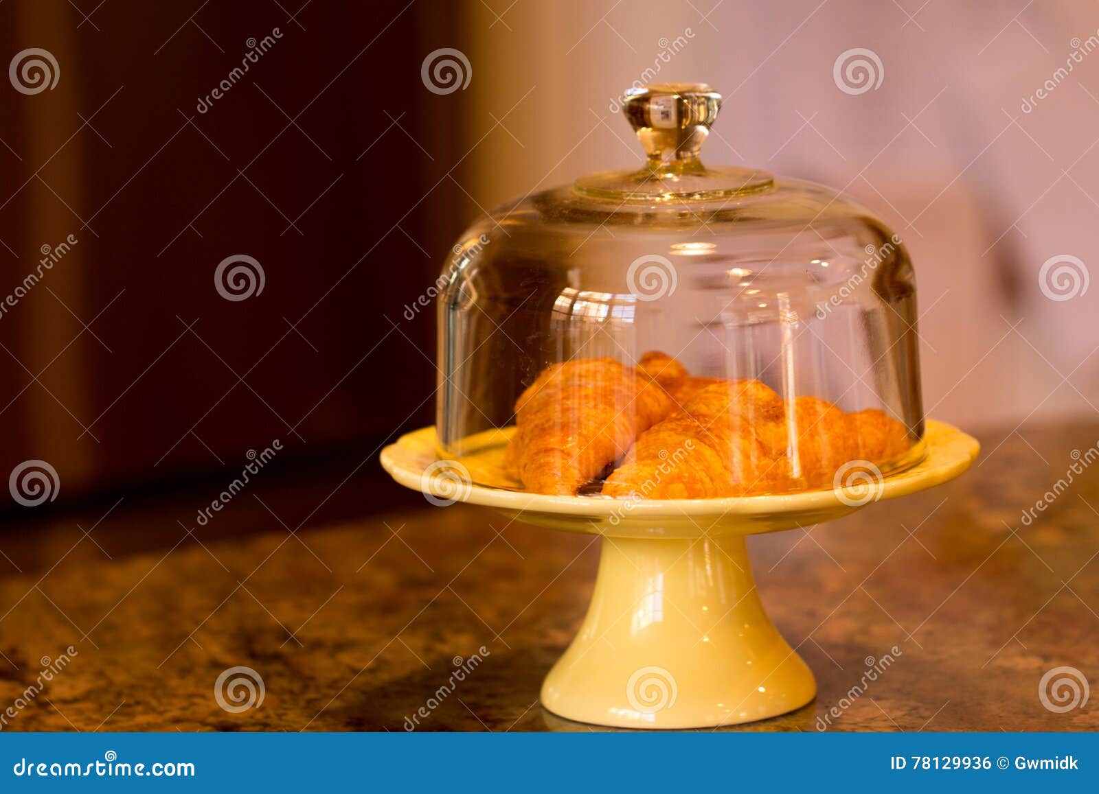 Croissant stock photo. Image of cake, dessert, croissant - 78129936