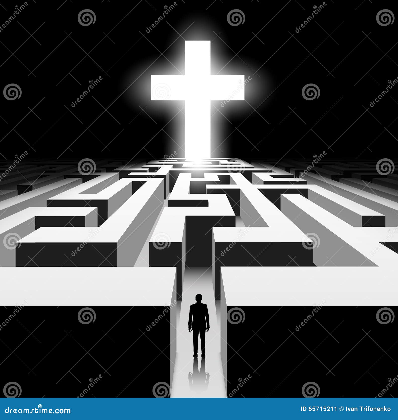 Croix Blanche Illustration Courante Illustration de Vecteur ...