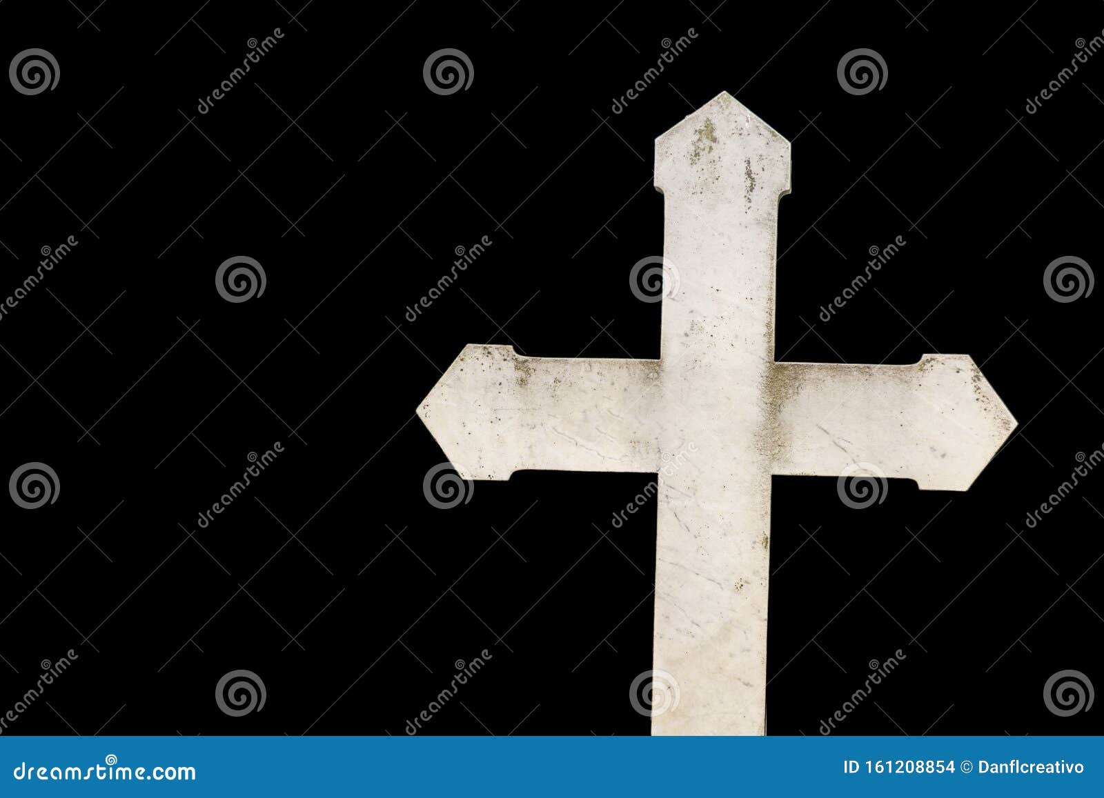 Croix Blanche Sur Fond Noir Photo stock - Image du descripteur ...